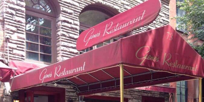 Gene's, New York, New York City - Urbanspoon/Zomato