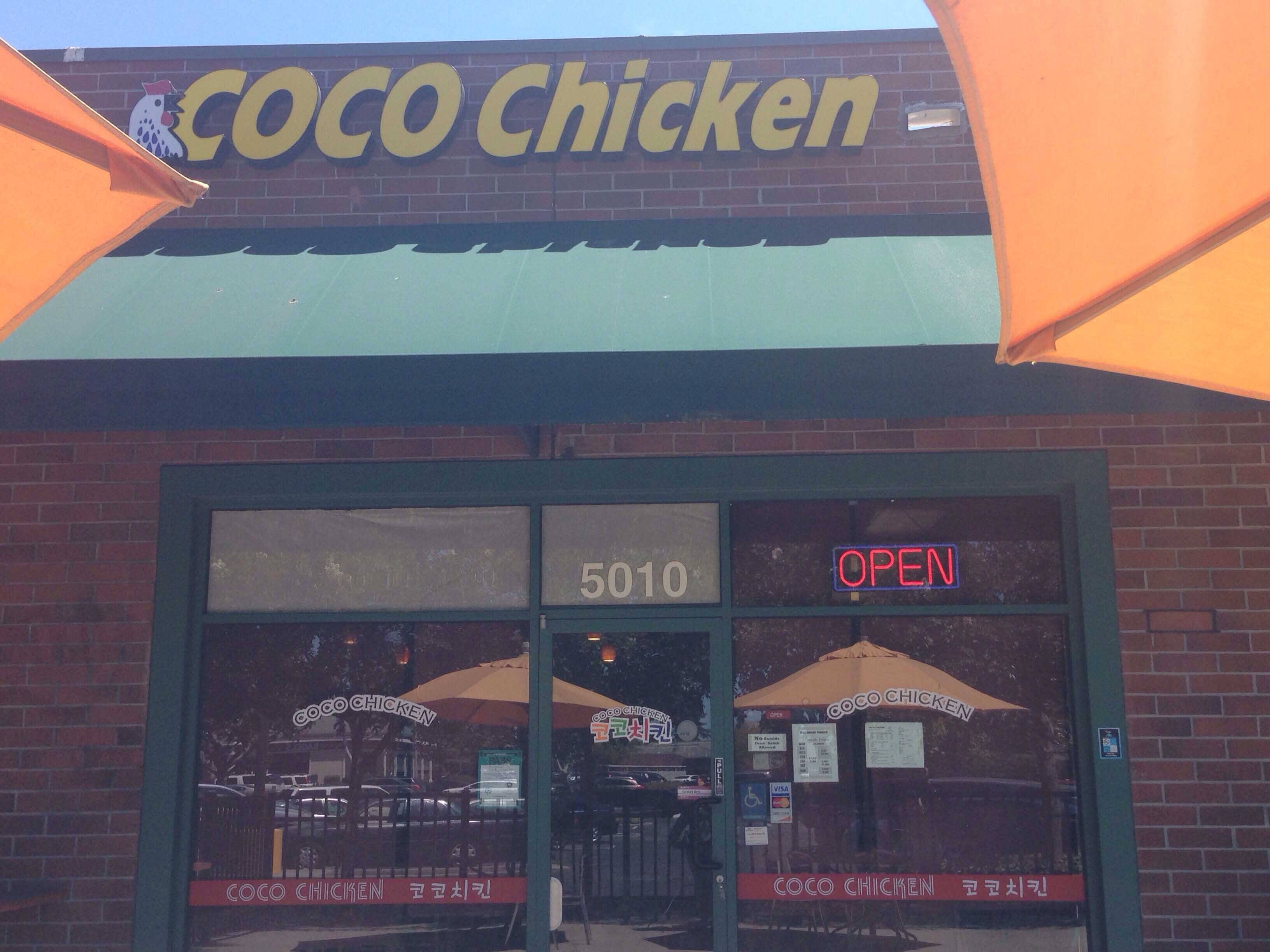 Menu of Coco Chicken, Fremont, Fremont