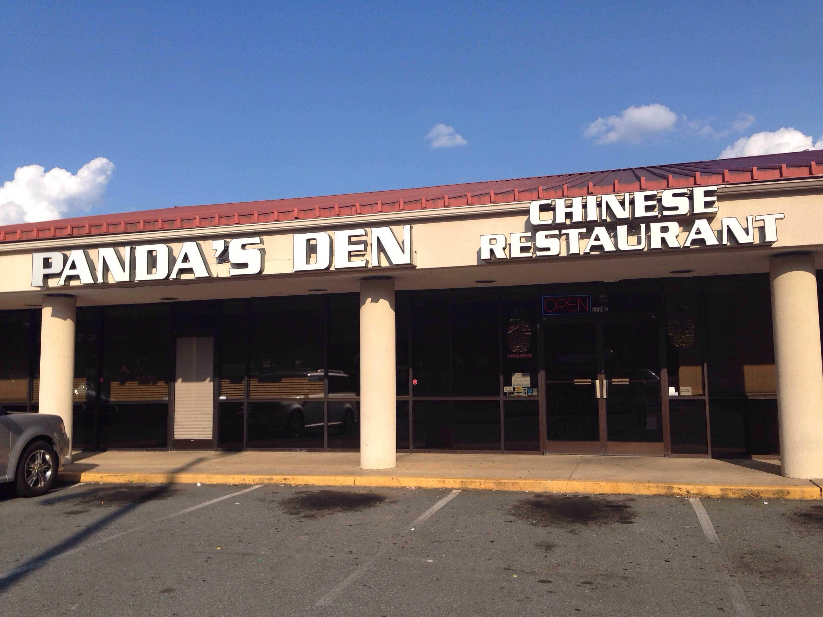Menu of Panda's Den, Eastland, Charlotte