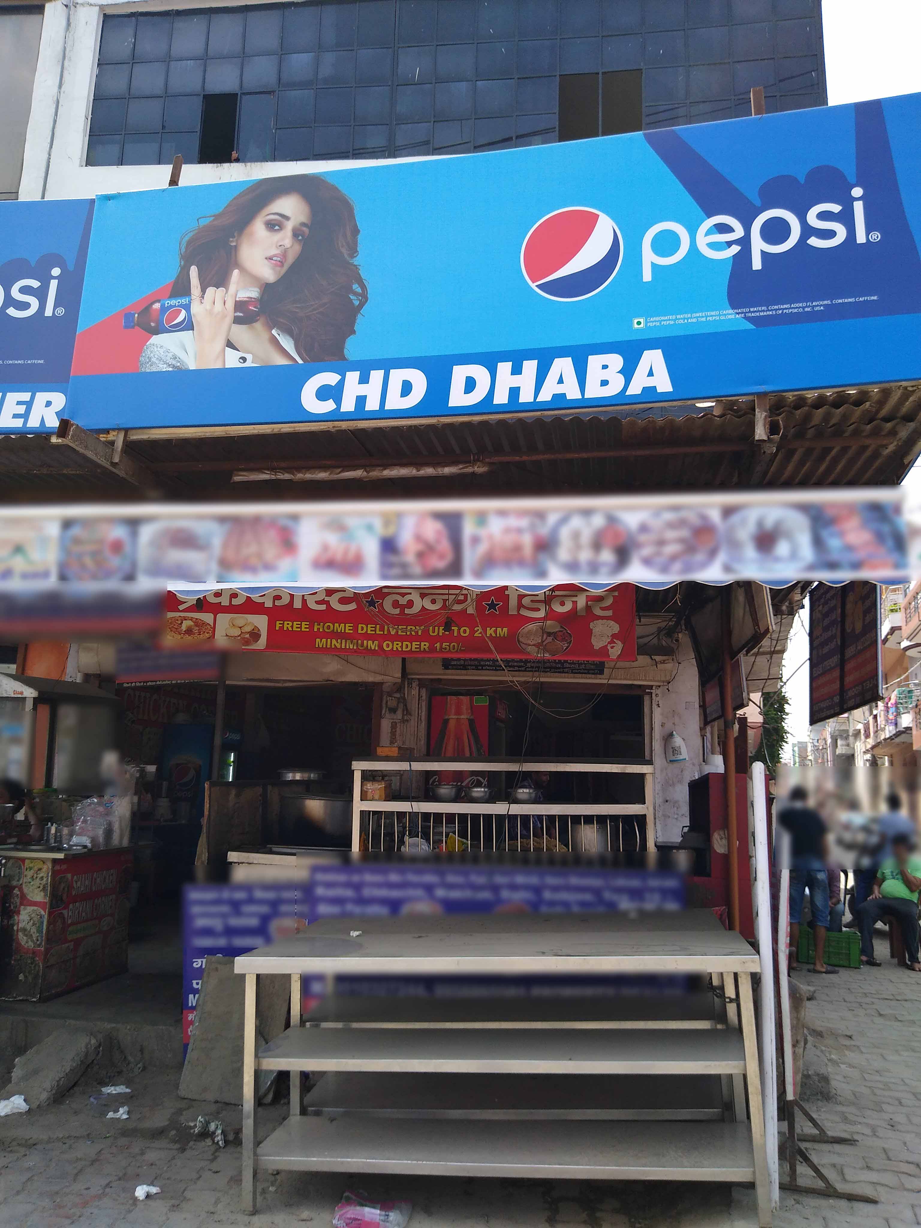 Menu of CHD Restaurant, Sector 14, Gurgaon