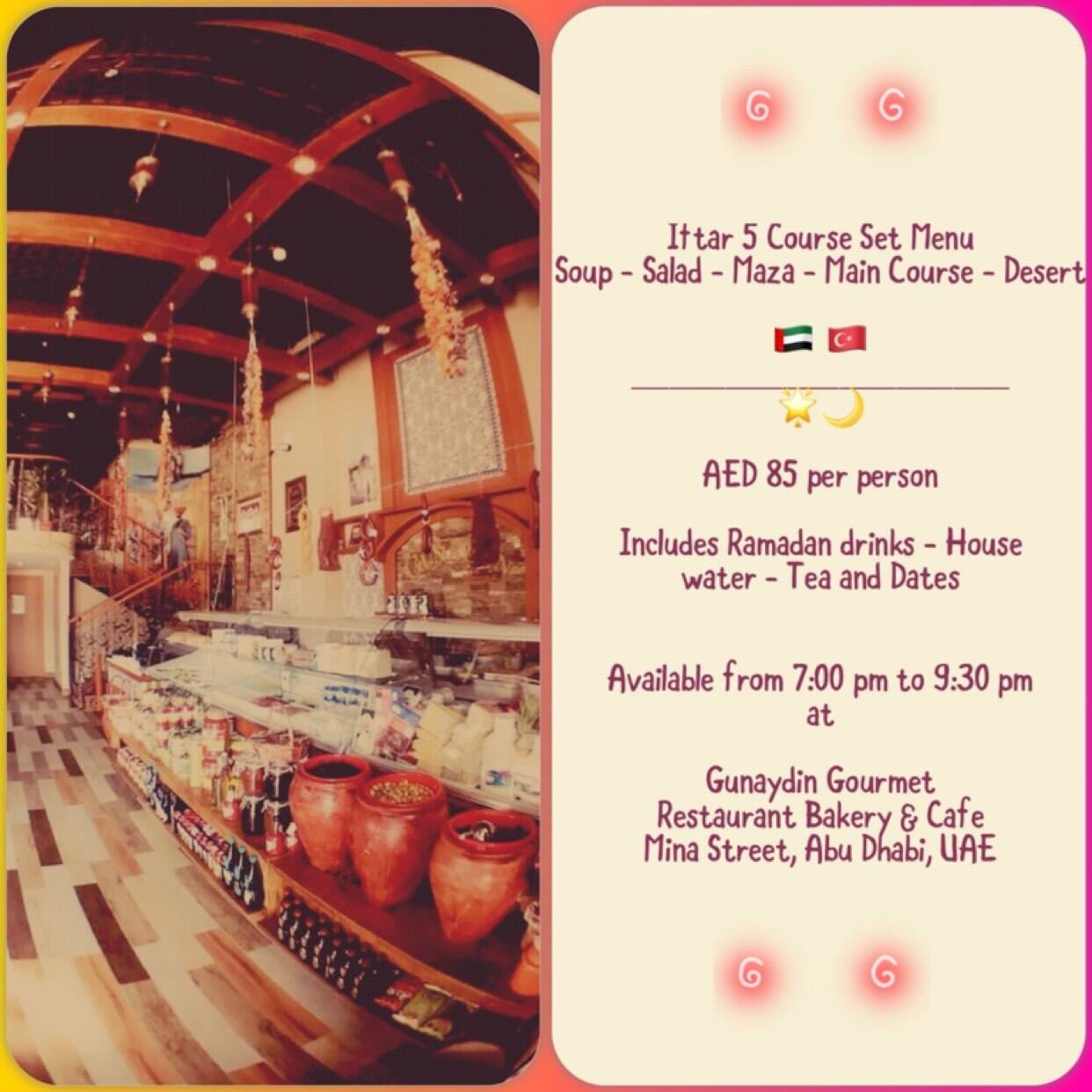 Gunaydin Gourmet Menu, Menu for Gunaydin Gourmet, Tourist Club Area (Al ...