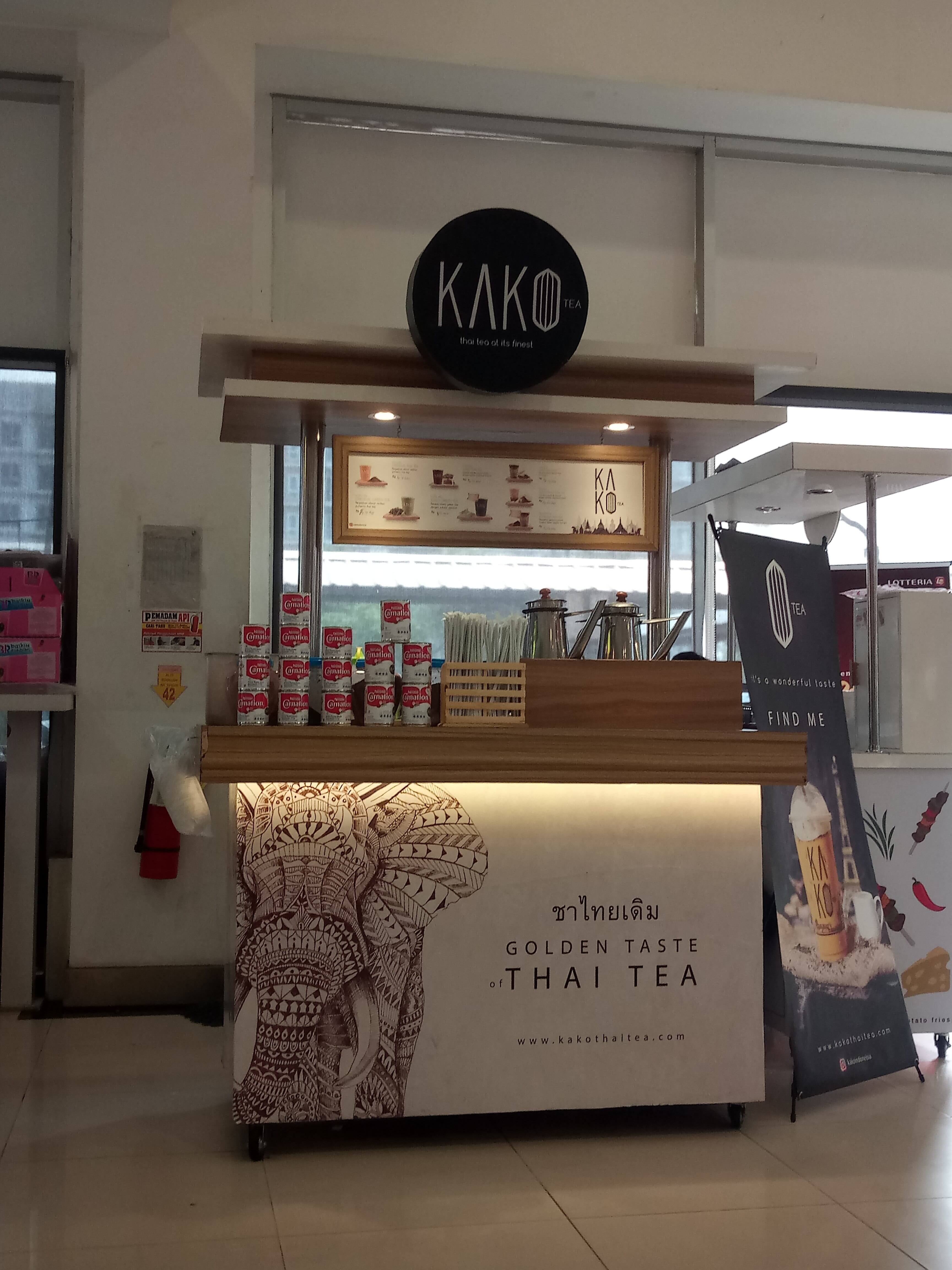 Menu of Kako Thai Tea, Cengkareng, Jakarta