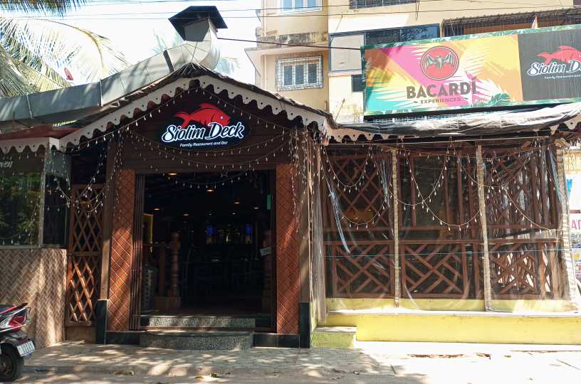 Menu of Siolim Deck Family Restaurant & Bar, Siolim, Goa