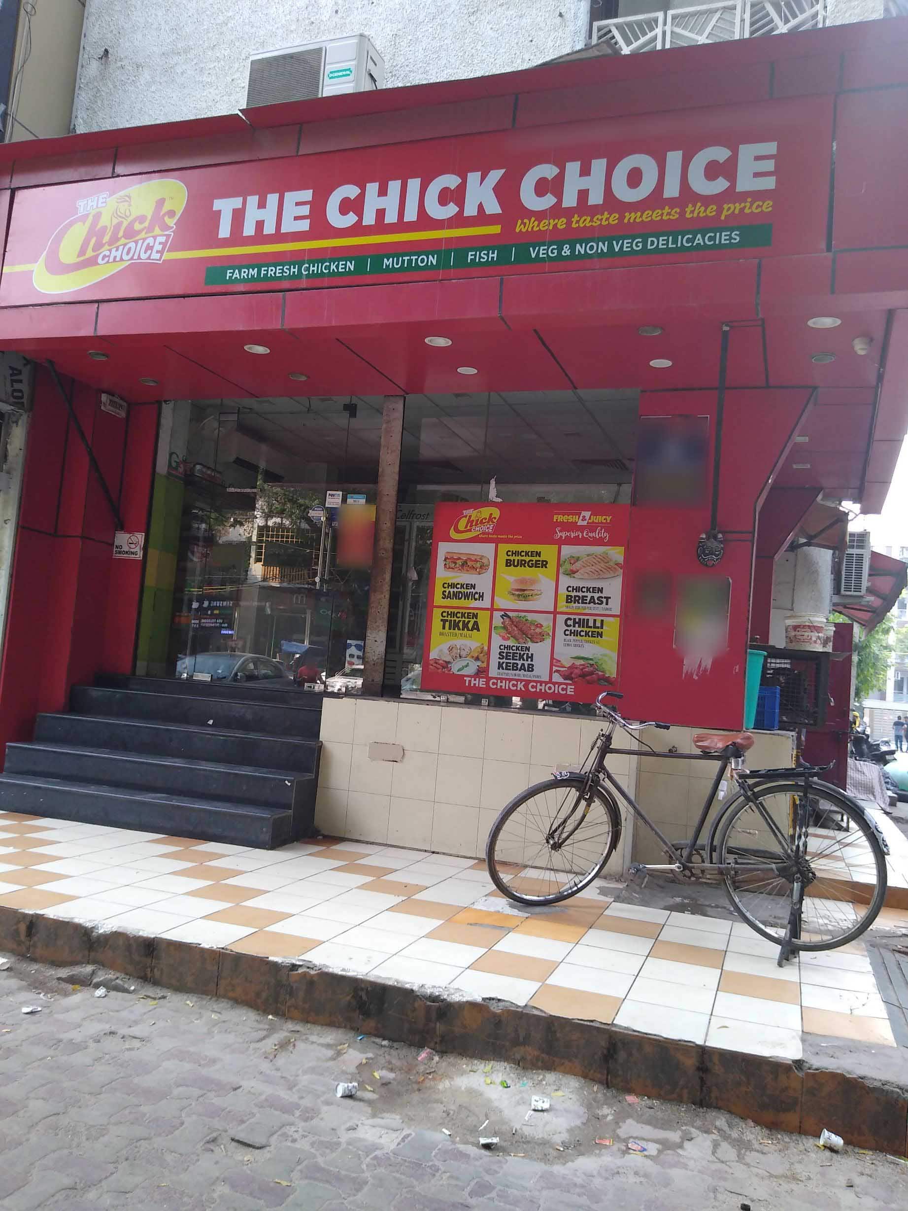 The Chick Choice Menu, Menu for The Chick Choice, Amar Colony, New Delhi