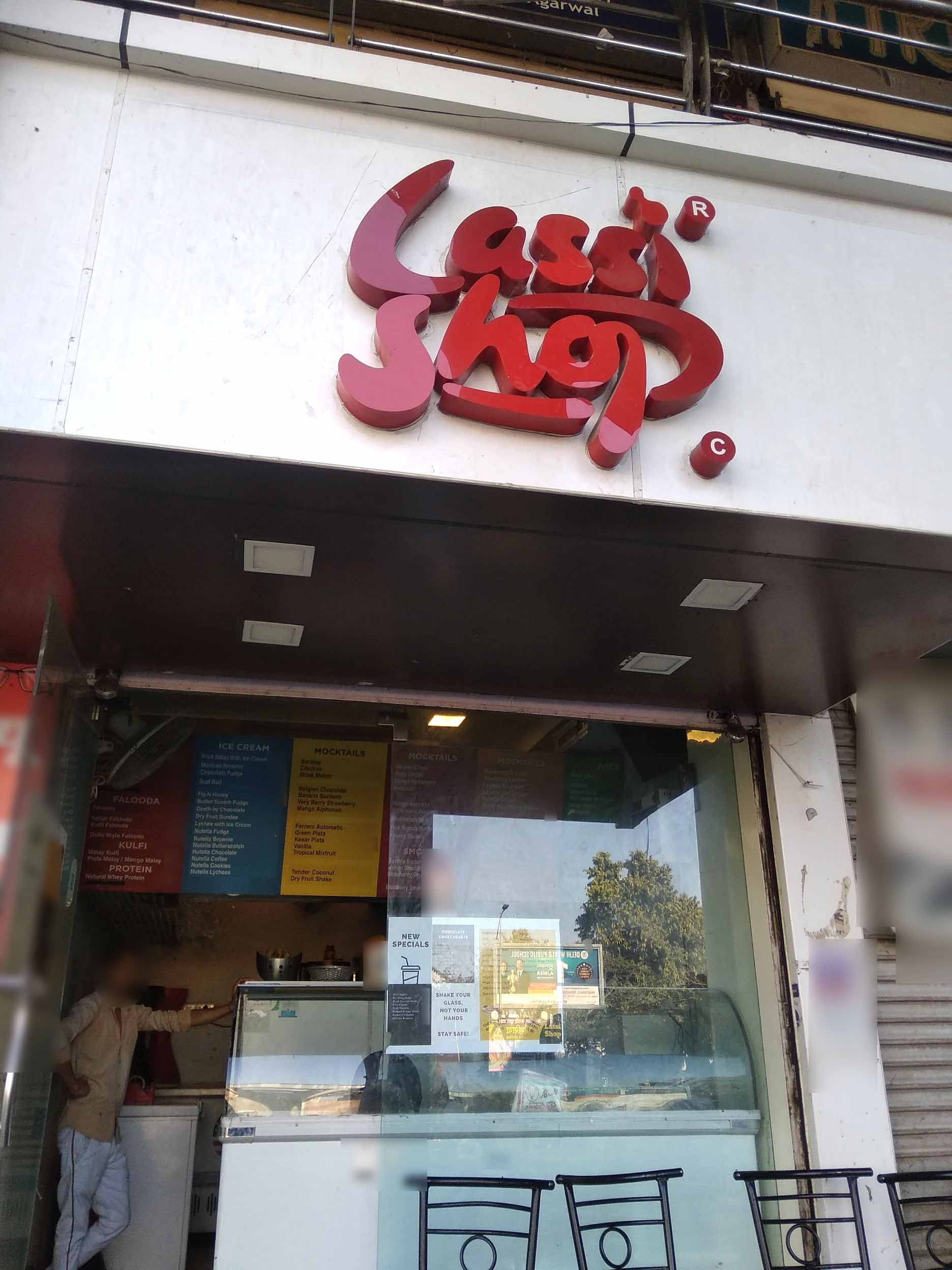 Menu of Lassi Shop, India Motor, Ajmer