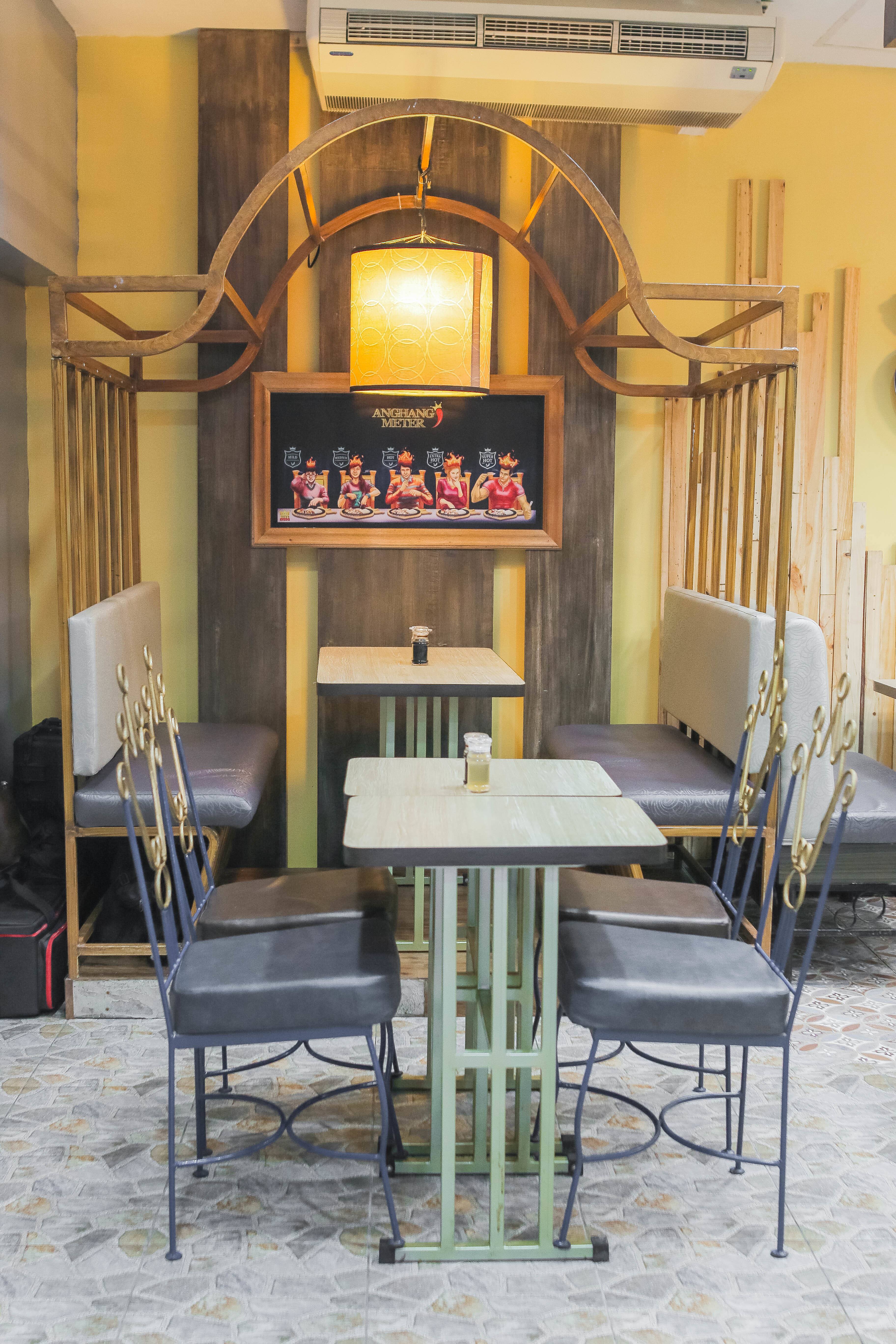 Menu of King Sisig, Tondo, Manila