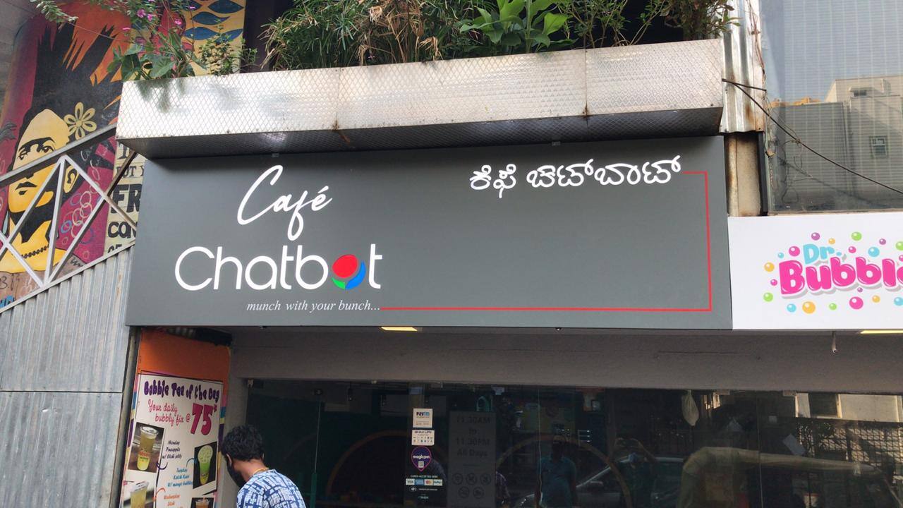 Menu of Cafe Chatbot, Jayanagar, Bangalore