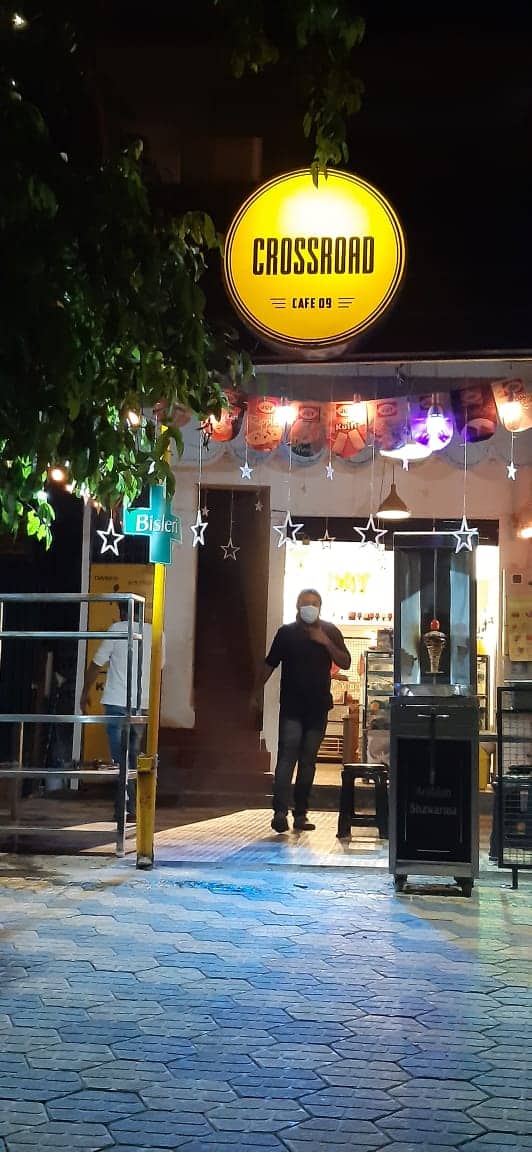 Menu of Cross Road Cafe, Vijay Nagar, Mysore