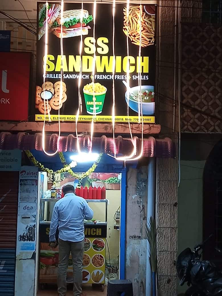 SS Sandwich, Anna Salai order online - Zomato