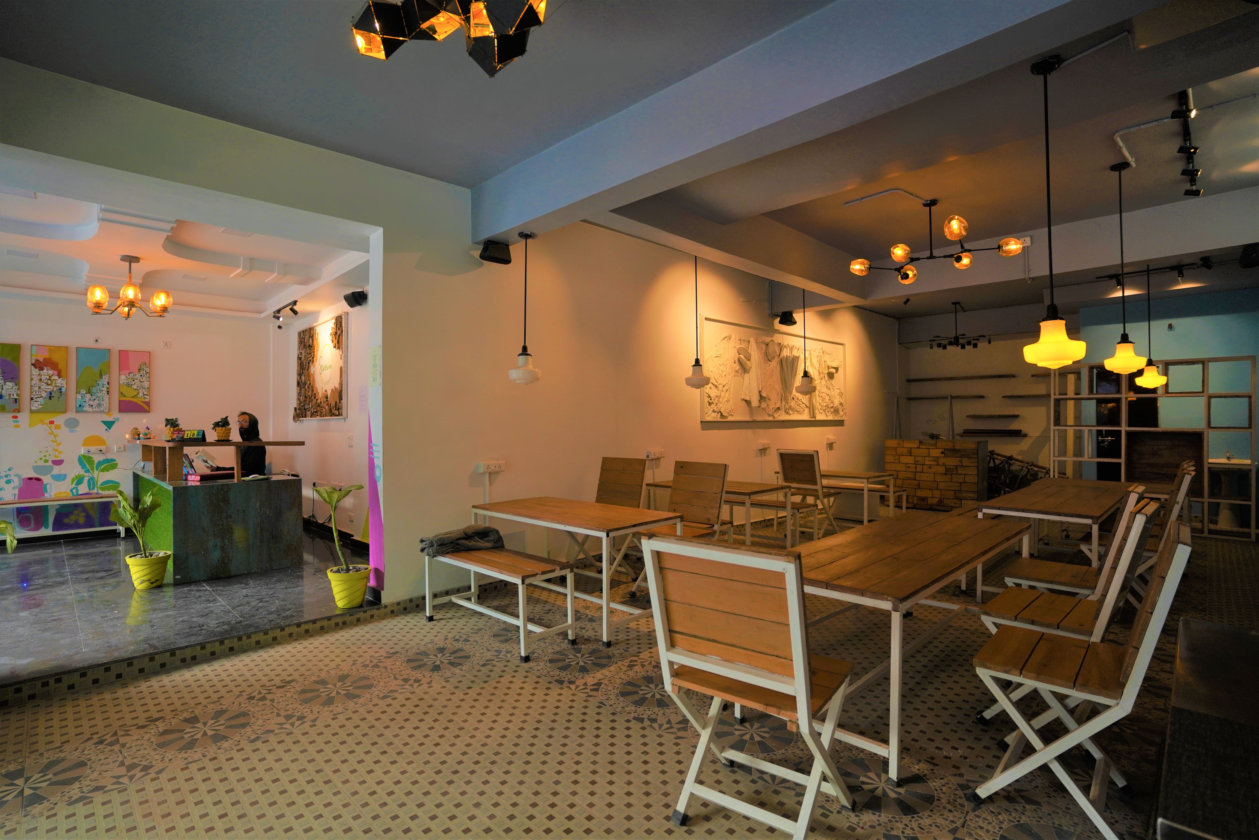 Menu of Sweven Cafe, Tapovan, Rishikesh