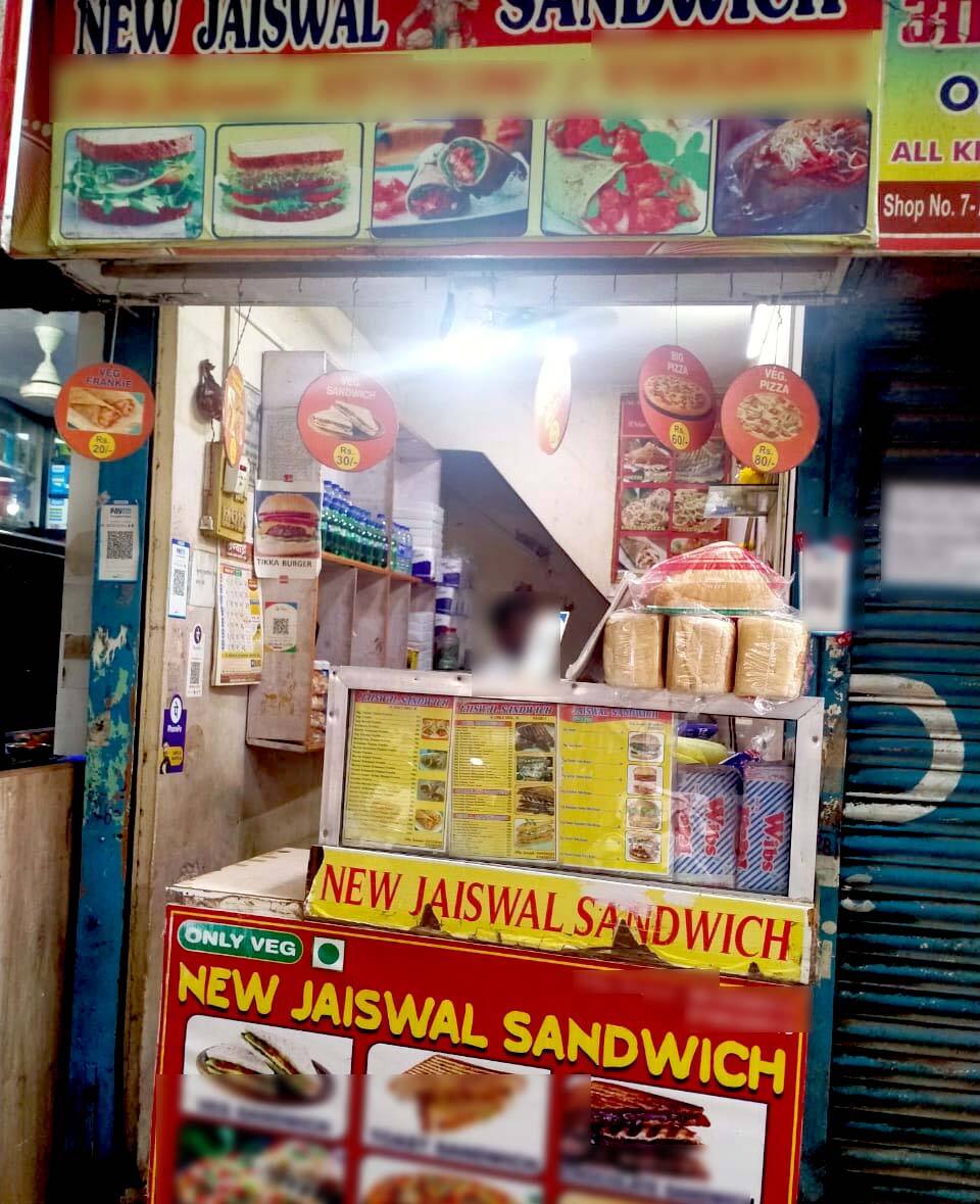 New Jaiswal Sandwich, Sakinaka, Mumbai | Zomato