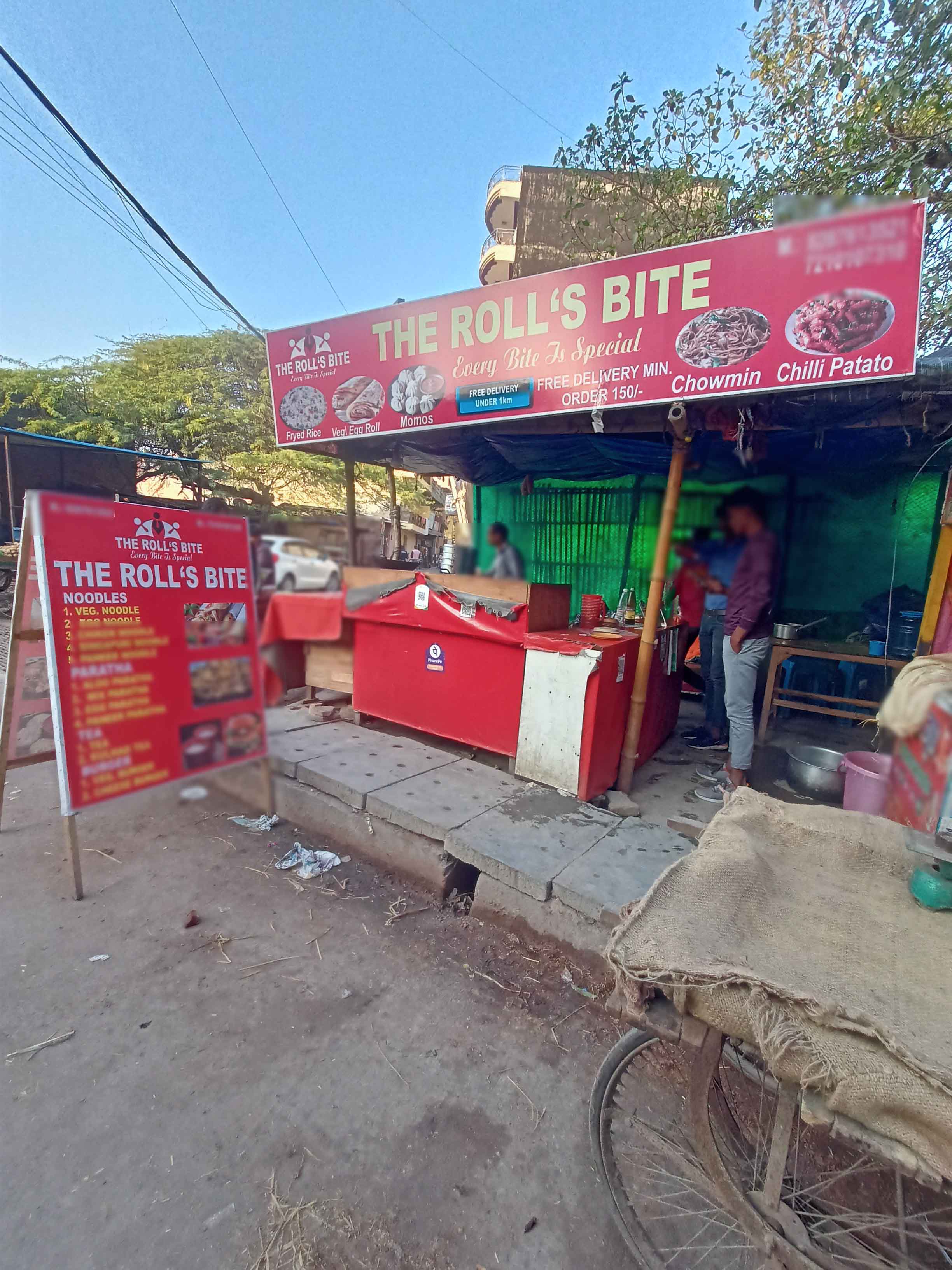 Menu of The Roll Bite, Sector 62, Noida