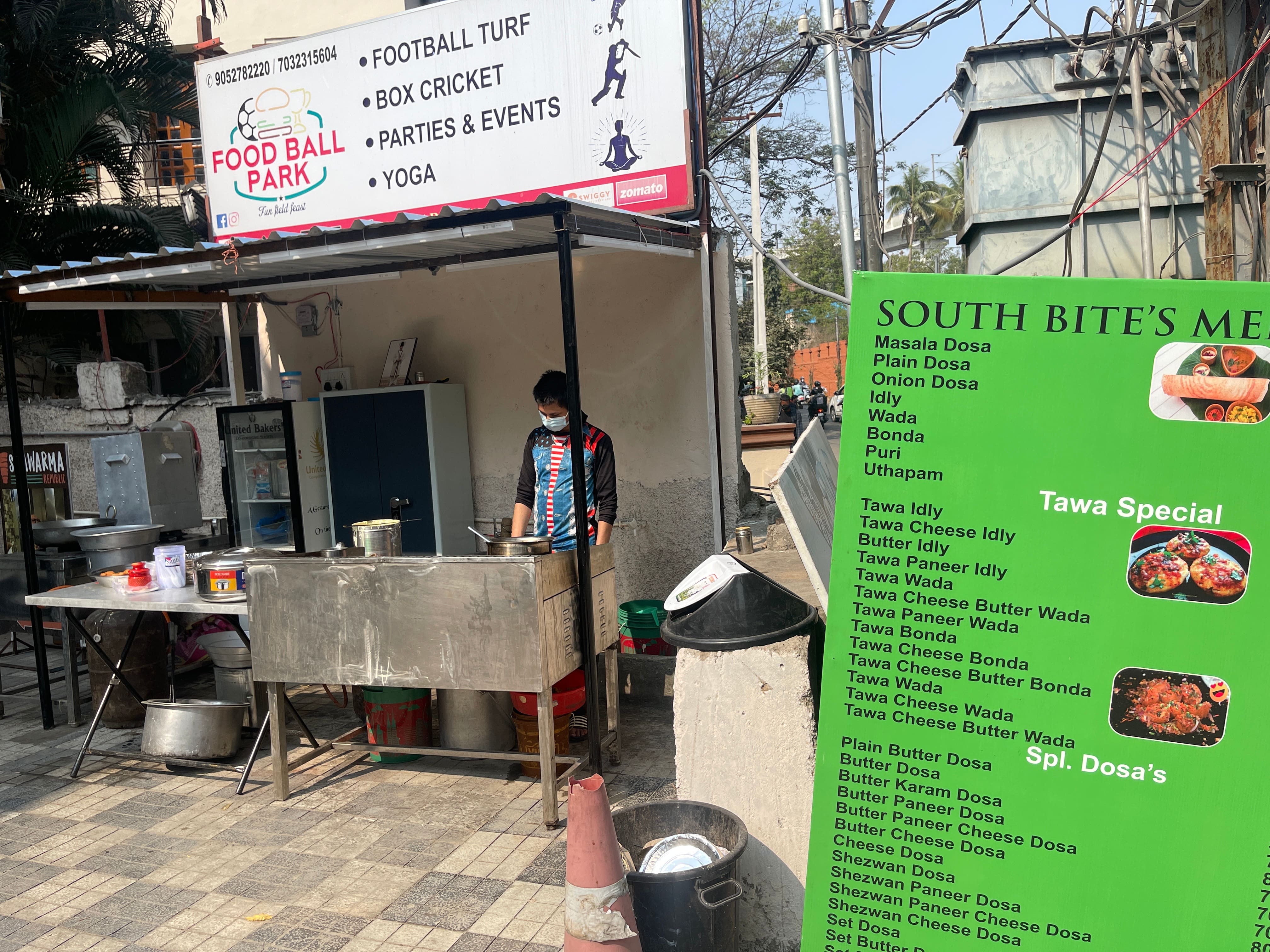 Menu of South Bites, Yousufguda, Hyderabad