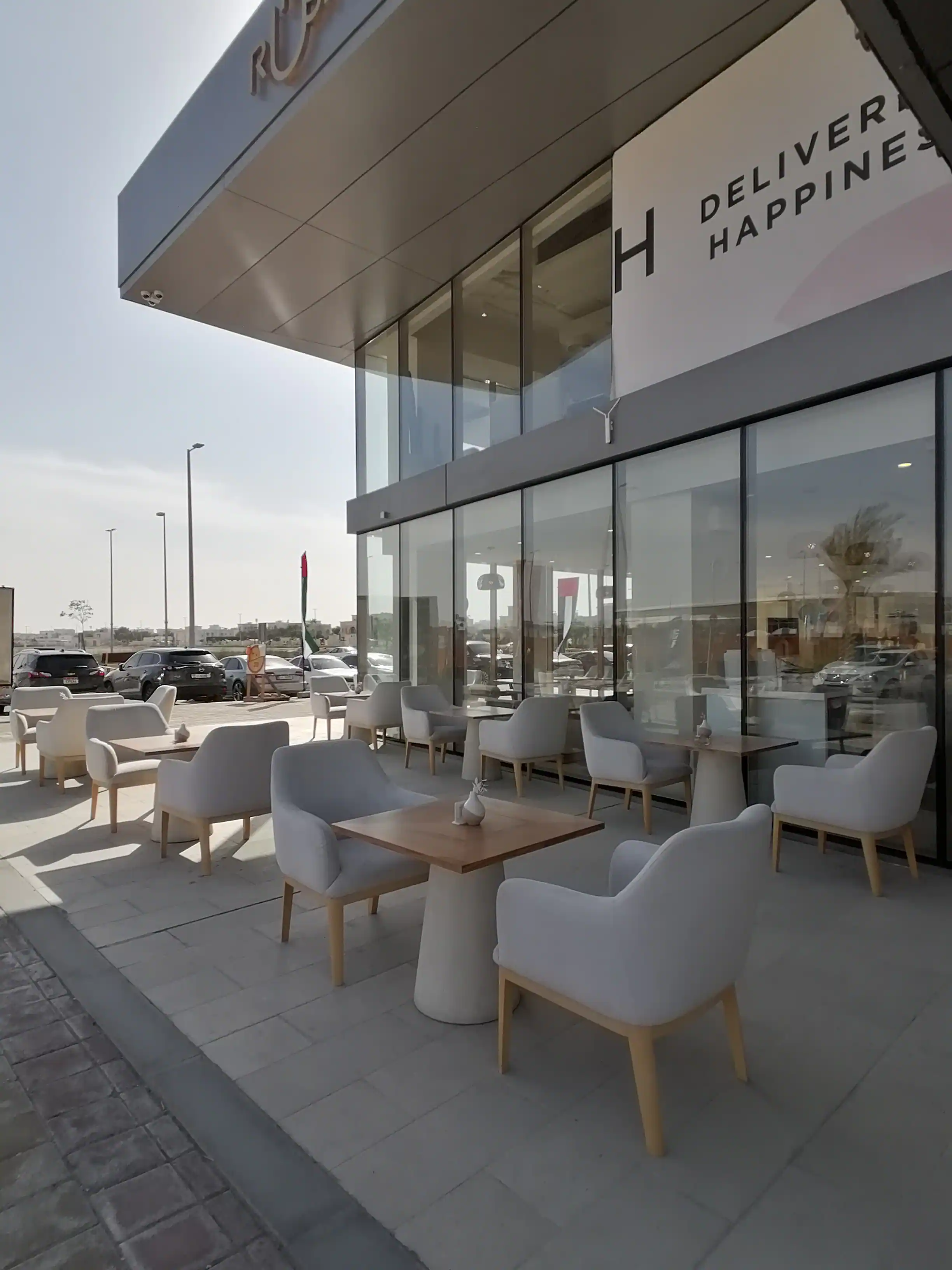 Menu of Rush, Khalifa City, Abu Dhabi