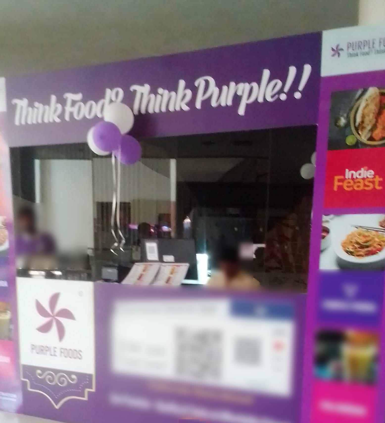 Menu of Purple Foods, Wadala, Mumbai