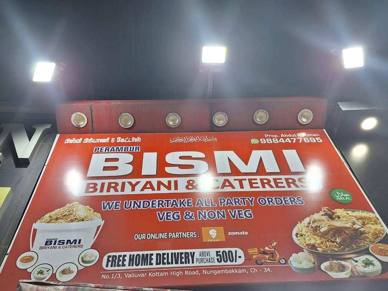BISMI BIRIYANI & FASTFOOD, Nungambakkam, Chennai | Zomato