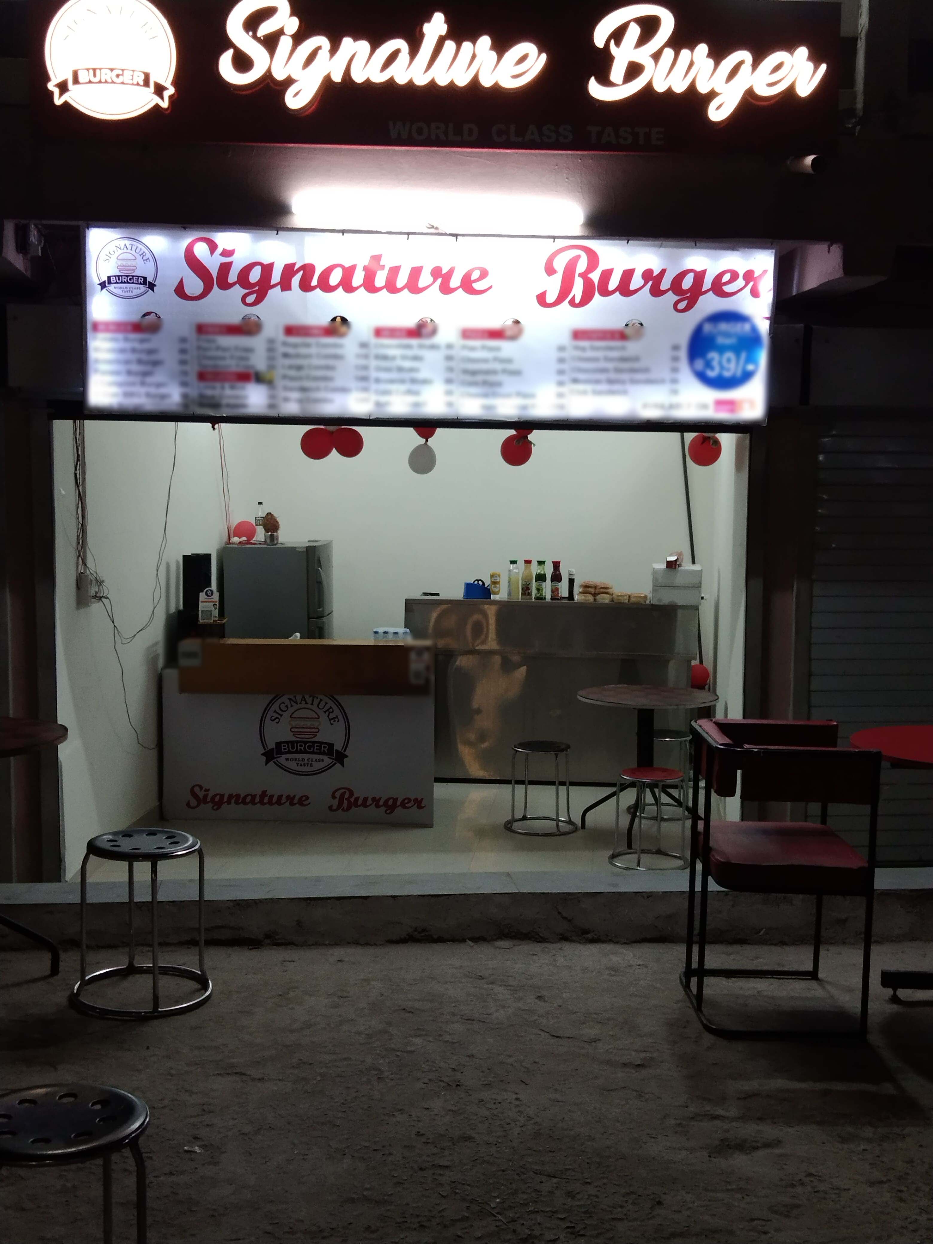 Signature Burger, Mari Mata Square, Indore | Zomato