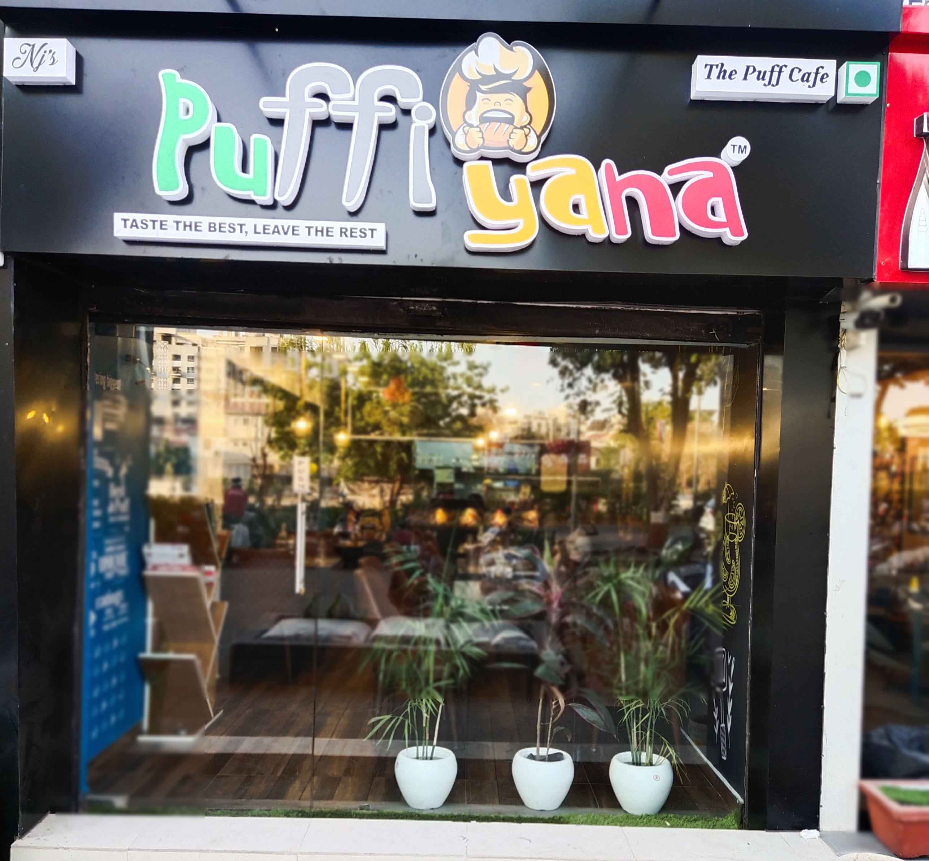 Puffiyana - The Puff Cafe, Prahlad Nagar, Ahmedabad | Zomato