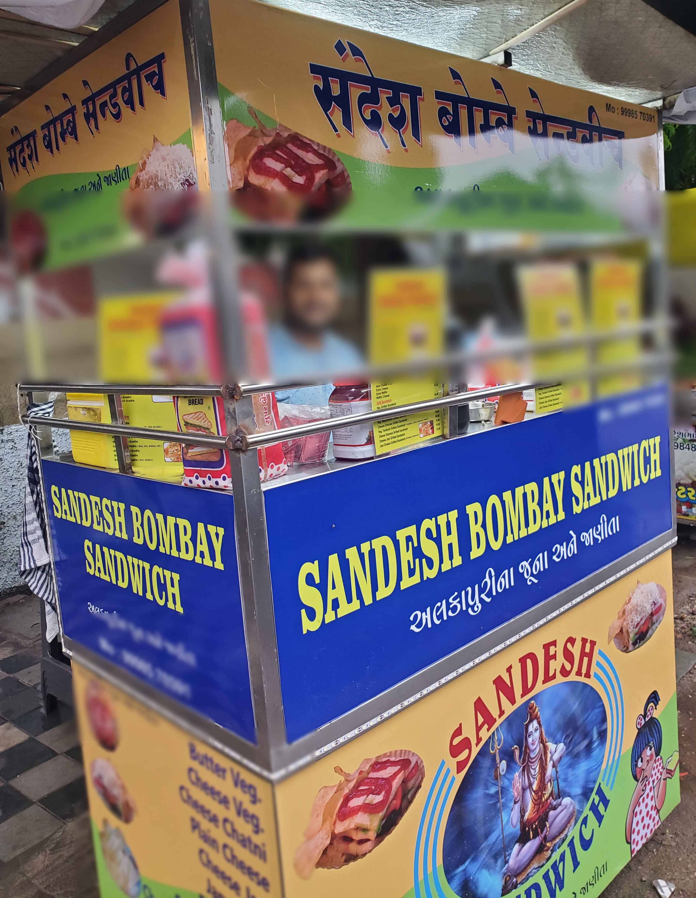 Sandesh Bombay Sandwich, Danteshwar, Vadodara | Zomato
