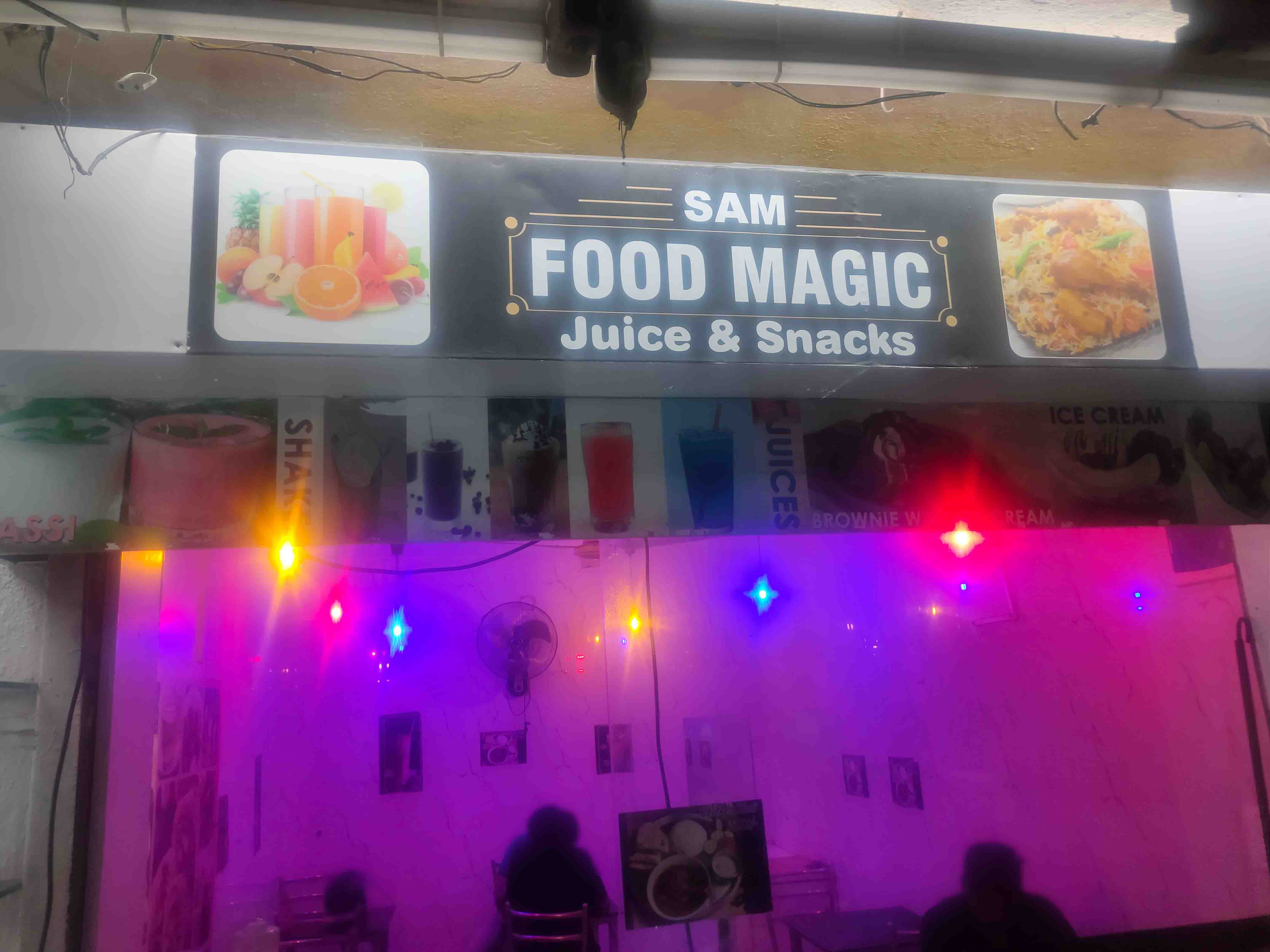 Menu of Sam Food Magic Juice & Snacks, Basavanagudi, Bangalore