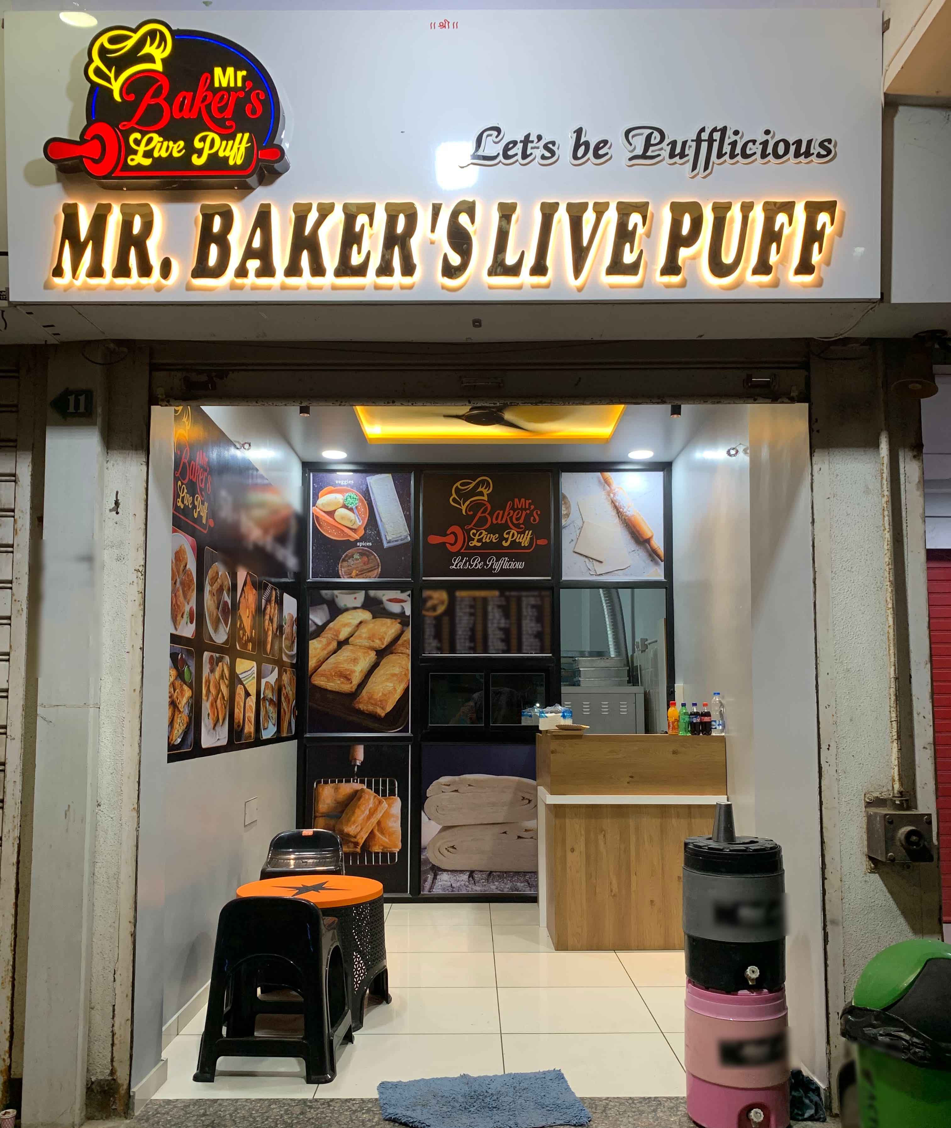 Mr. Baker’s Live Puff, Monalisa Township order online - Zomato