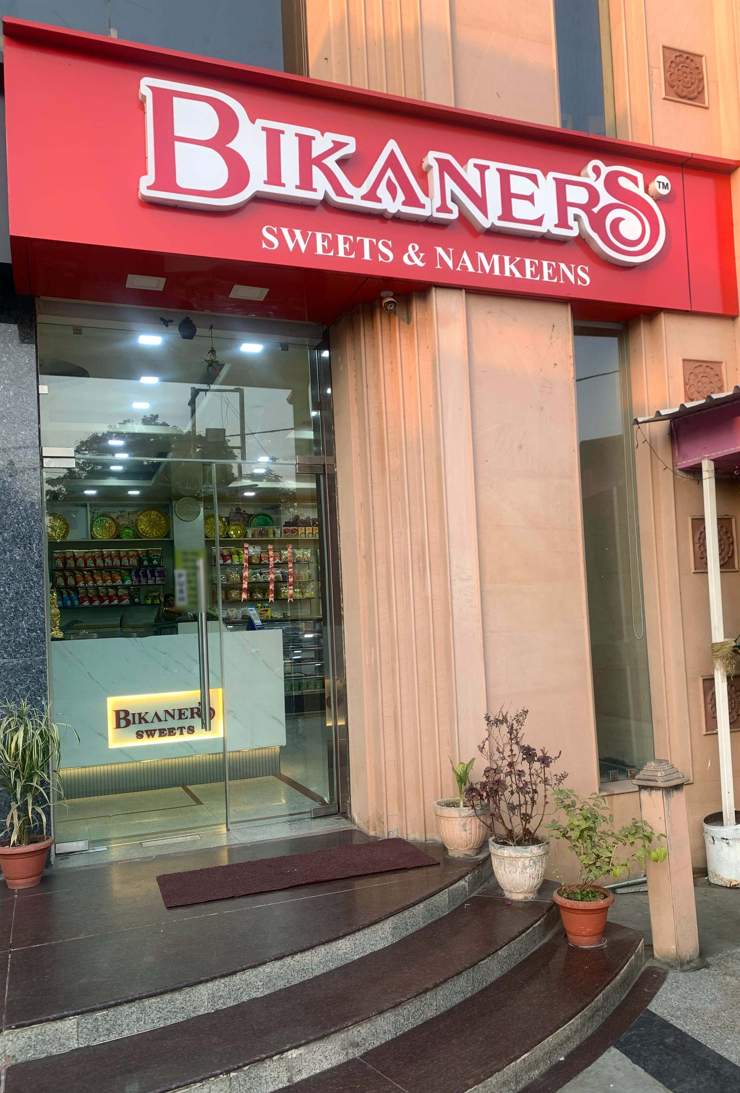 Menu of Bikaner’s Sweets And Namkeens, Karelibaug, Vadodara
