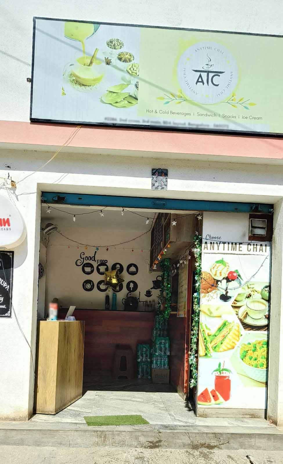 Anytime Chai, Shanti Nagar order online - Zomato
