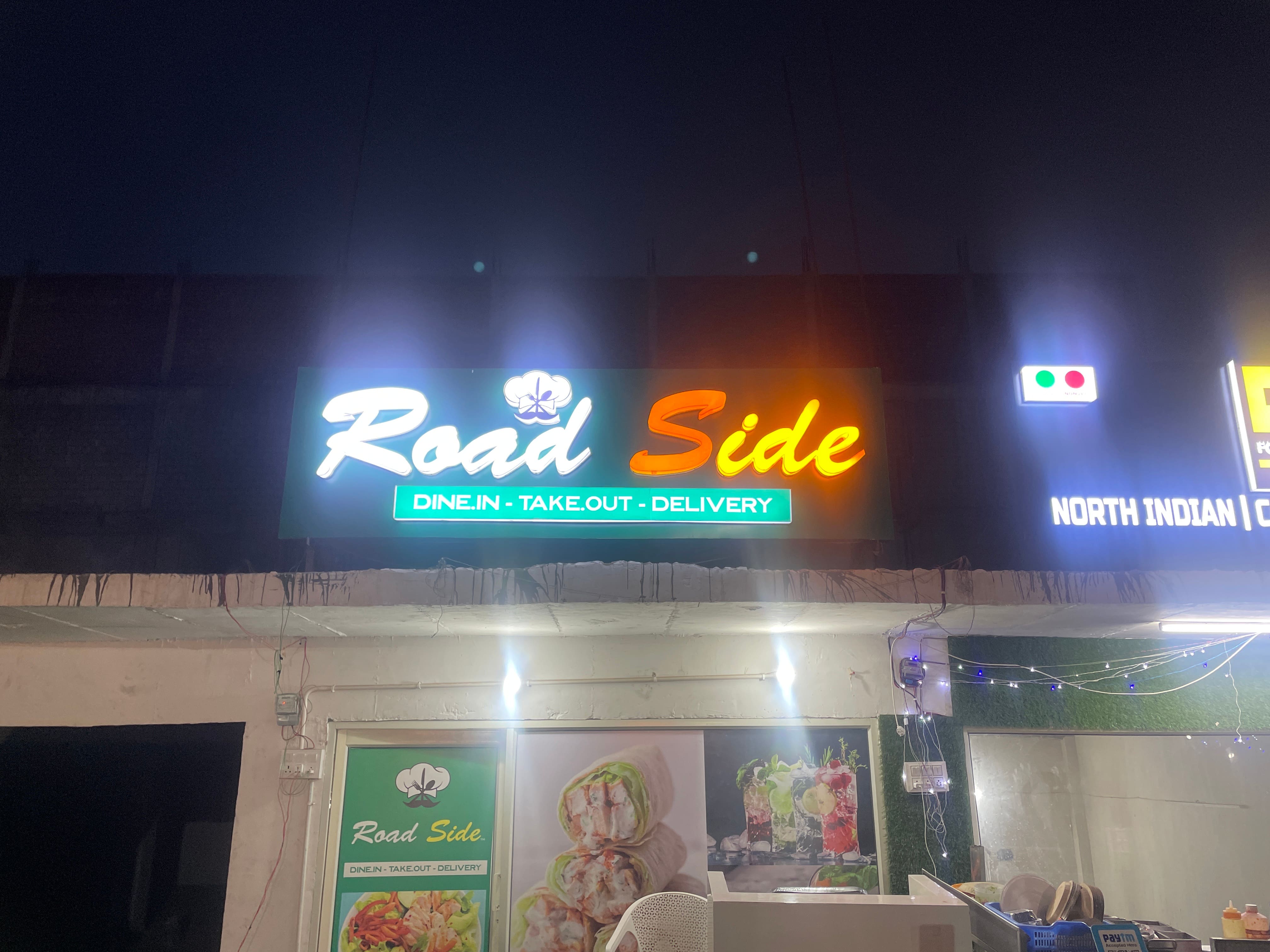 Menu of Road Side, VIP Road, Zirakpur