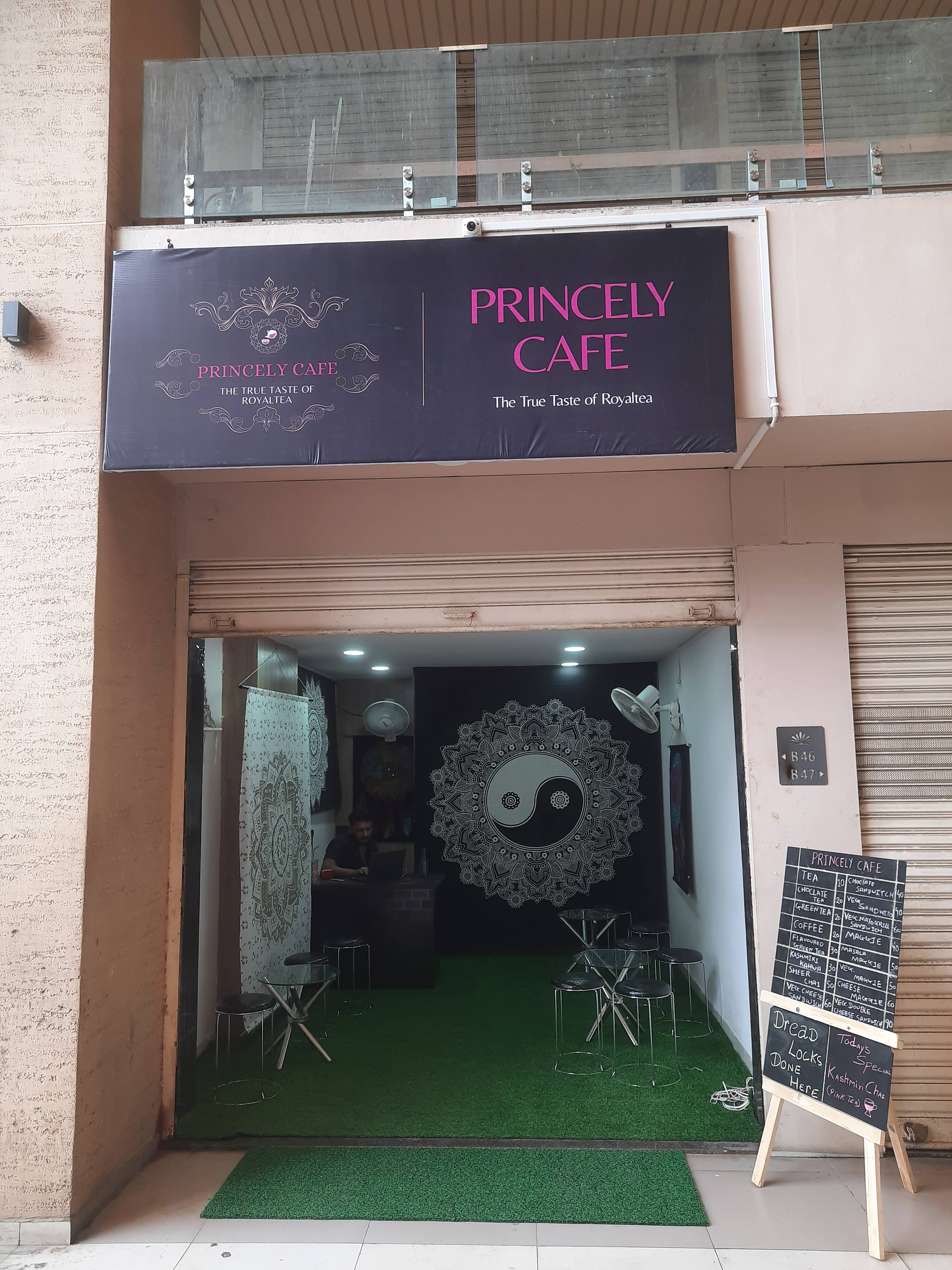 Menu of Princely Cafe, Alkapuri, Vadodara