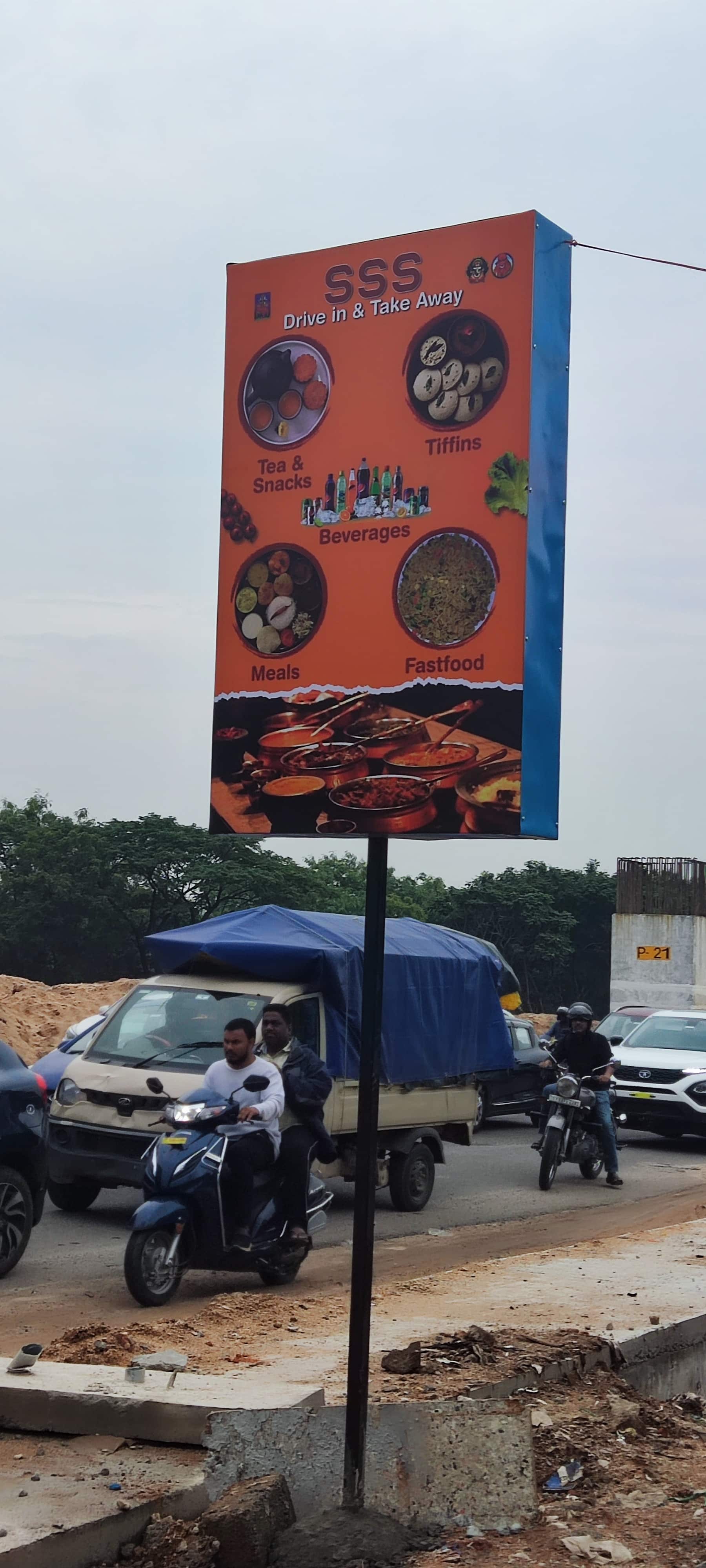 Menu of SSS Drive In & Take Away, Alwal, Secunderabad