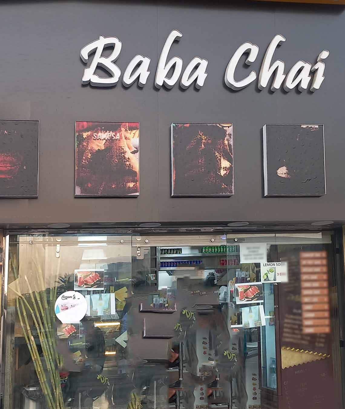 Menu of Baba Chai, Hor Al Anz, Dubai