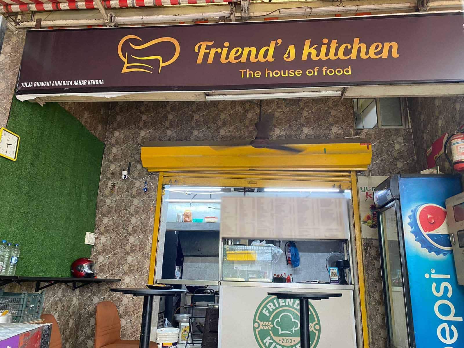 Menu of Friends Kitchen, Near Andheri East Station, Mumbai