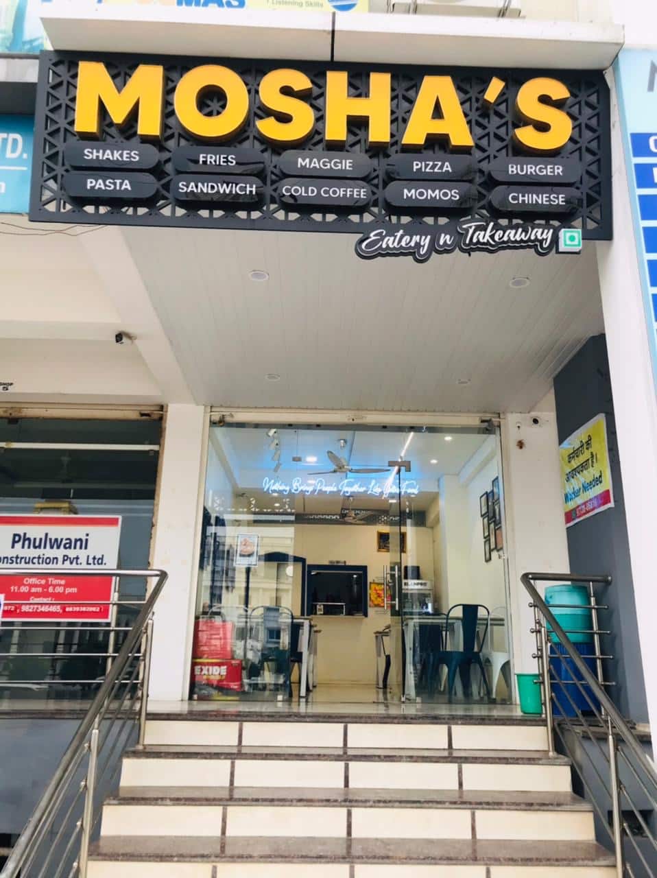 Mosha’s Eatery N Takeaway, Rishi Nagar, Ujjain | Zomato