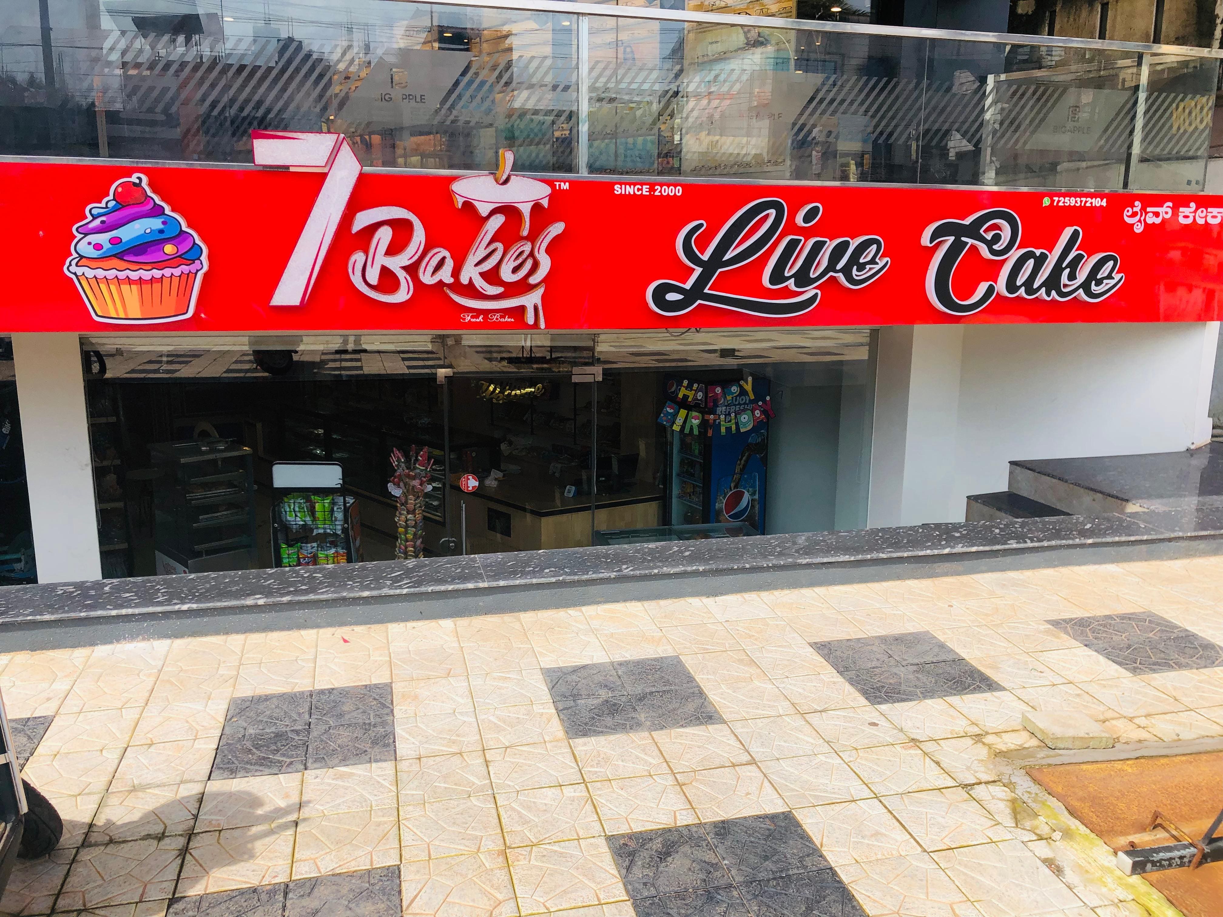 7 Bakes Live Cake, Derlakatte, Mangalore | Zomato