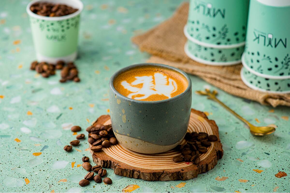 Menu of MYLK, Al Mushrif, Abu Dhabi