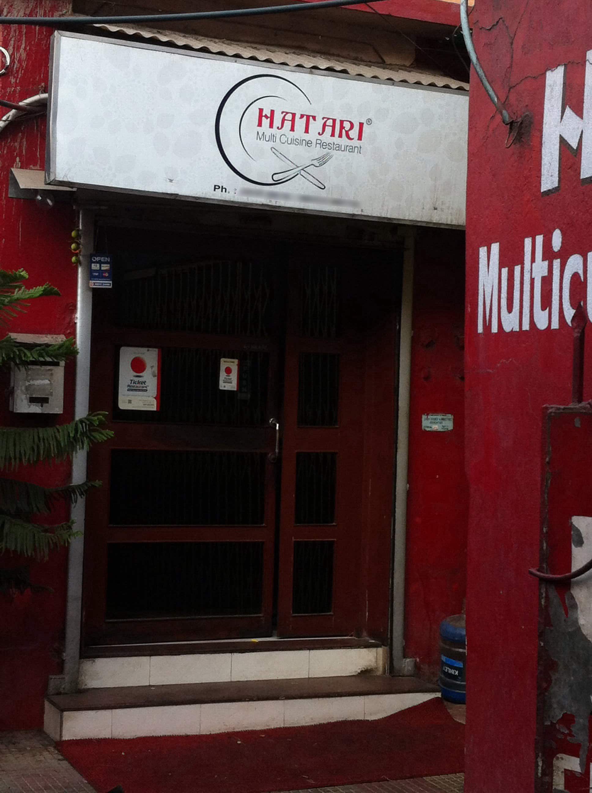 Hatari Menu, Menu for Hatari, Garia, Kolkata