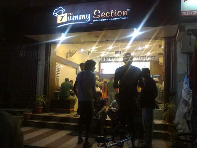 The Tummy Section Menu, Menu for The Tummy Section, Tilak Nagar, New ...