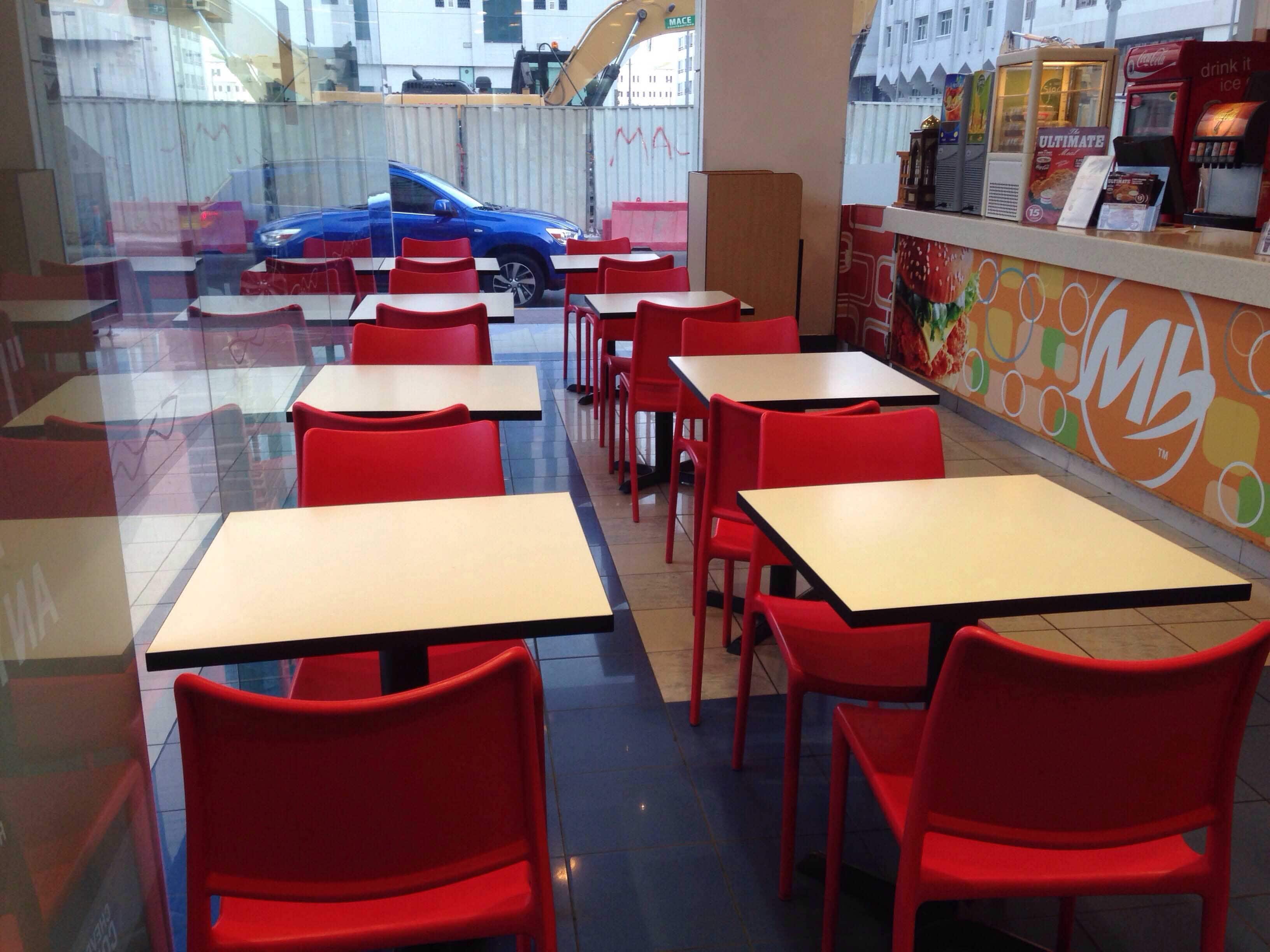 Menu of Marrybrown, Najda, Abu Dhabi