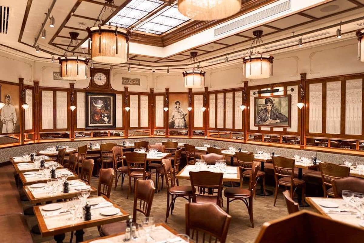 Menu of The Delaunay, Covent Garden, London