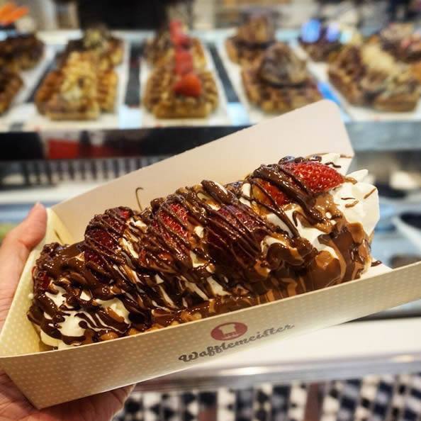 Menu of Wafflemeister, Oxford Street, London