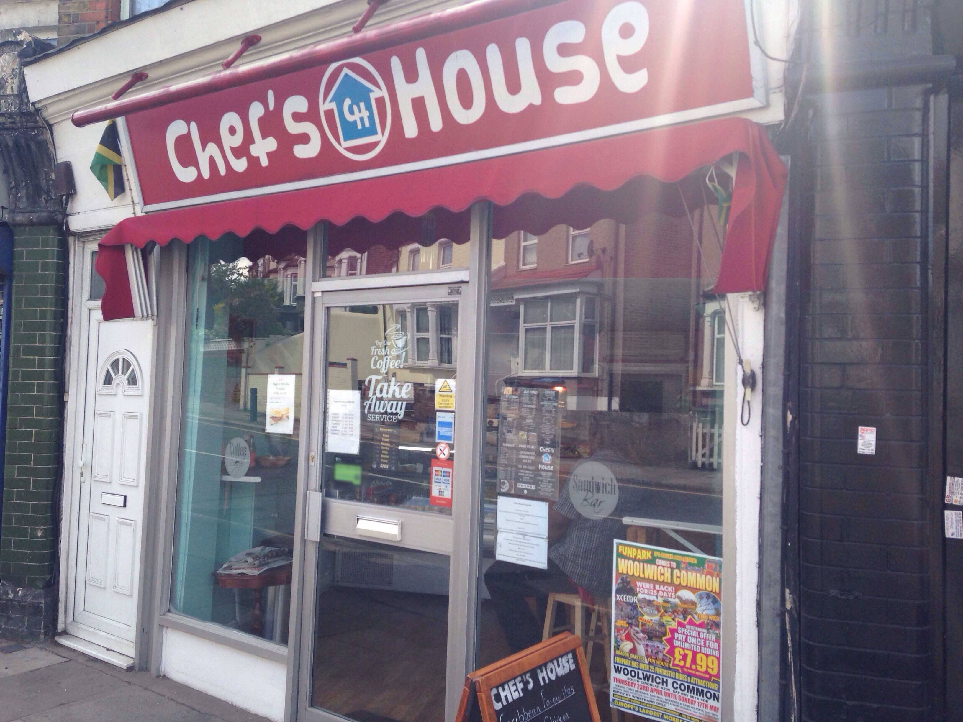 Chef's House Menu, Menu for Chef's House, Plumstead, London