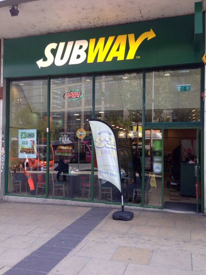 Subway Menu, Menu for Subway, Piccadilly, Manchester - Zomato UK