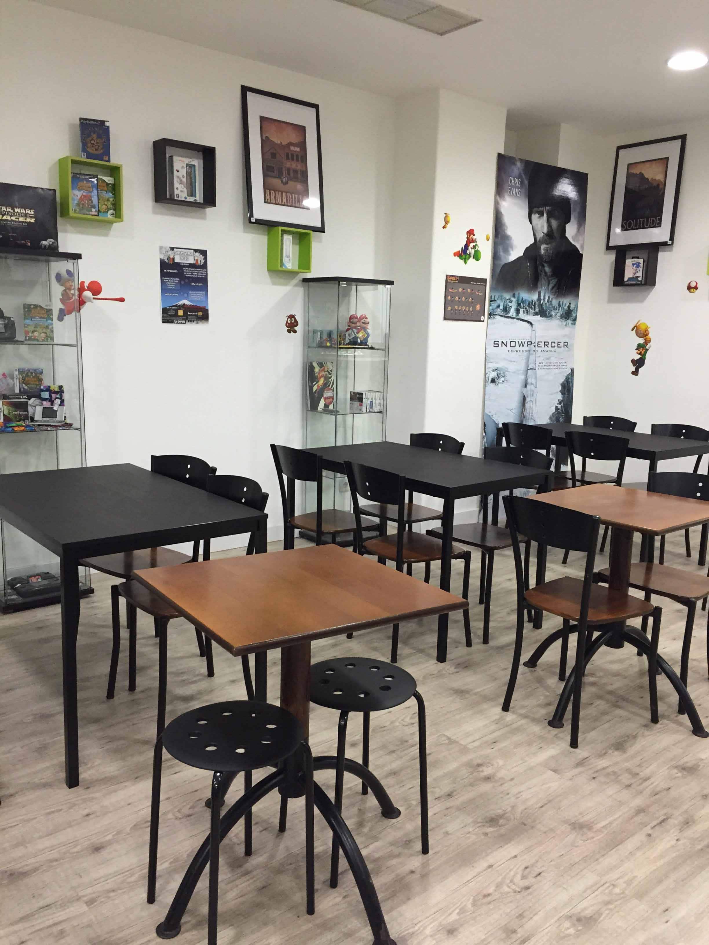 Spawn Point - Gaming Lounge Menu