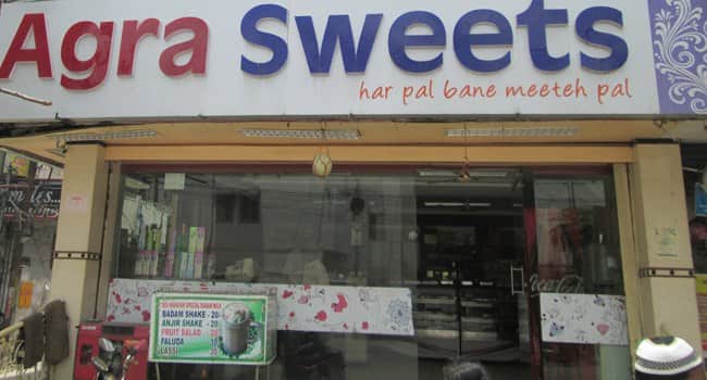 Menu of Agra Sweets, Marredpally, Secunderabad