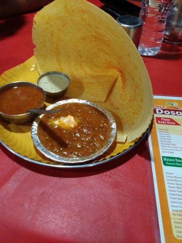 Only Dosa Menu, Menu for Only Dosa, Vastrapur, Ahmedabad - Zomato