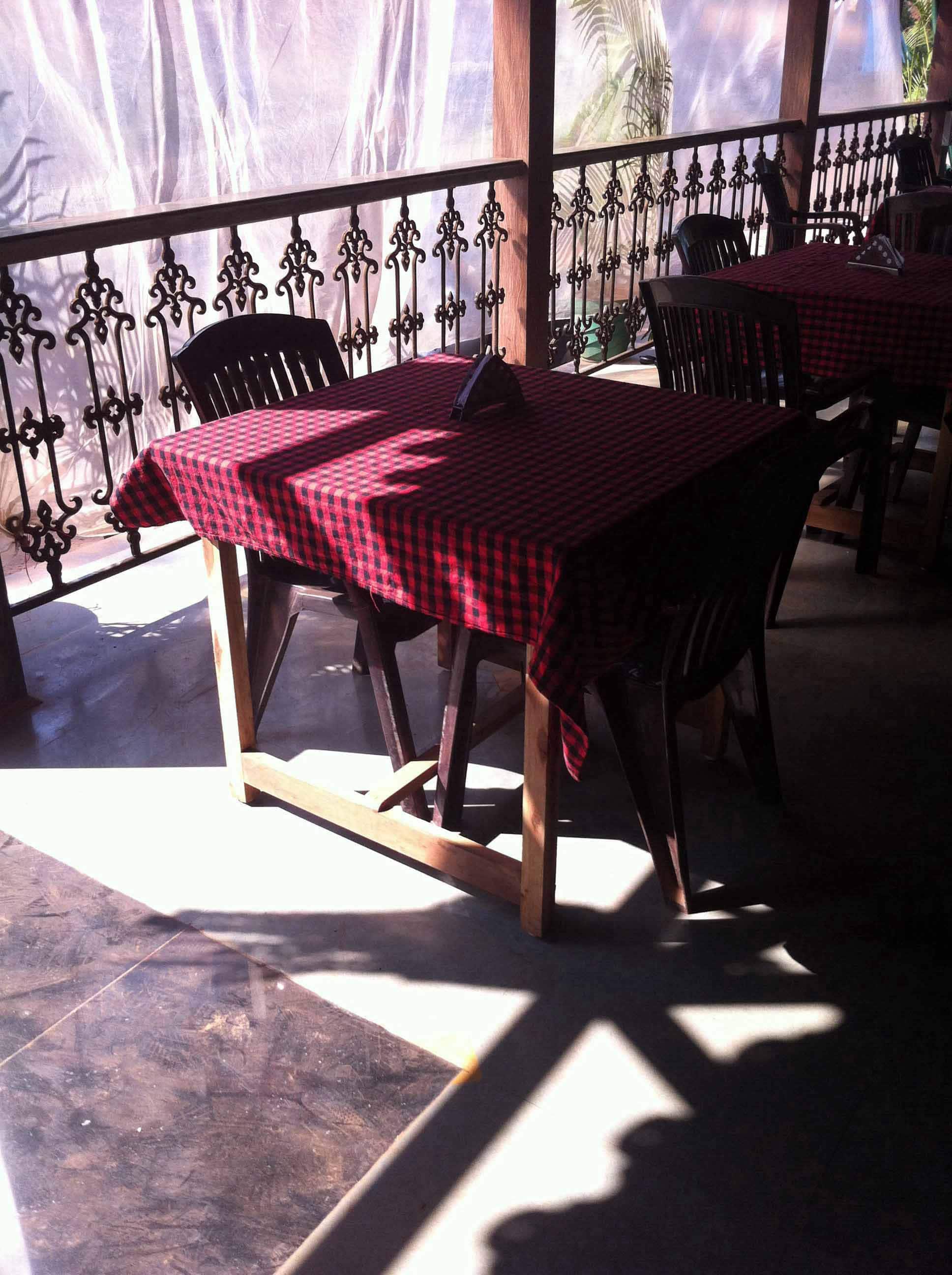 Menu of Star Light, Baga, Goa