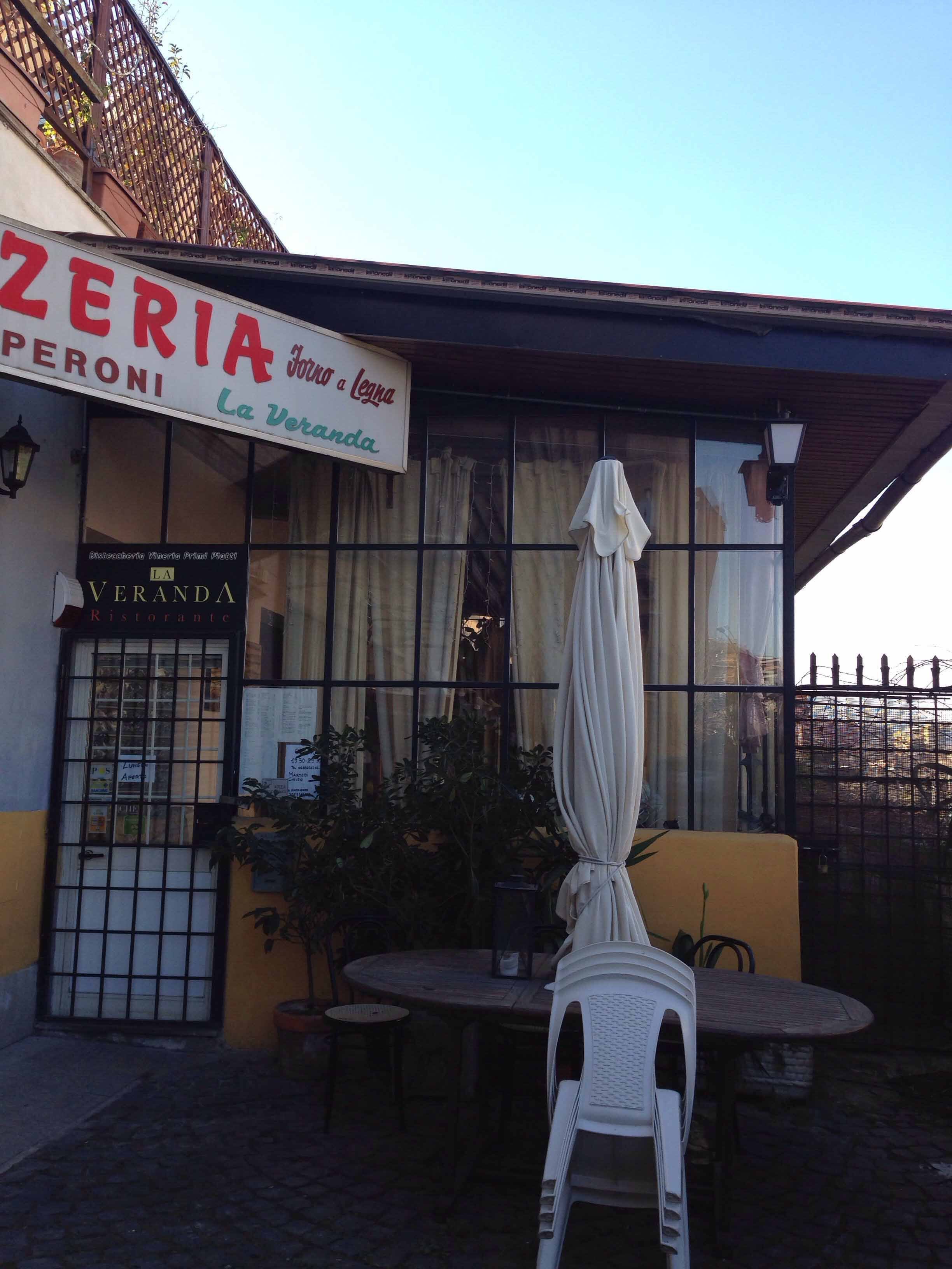 Menu of La Veranda, Appio Latino, Roma