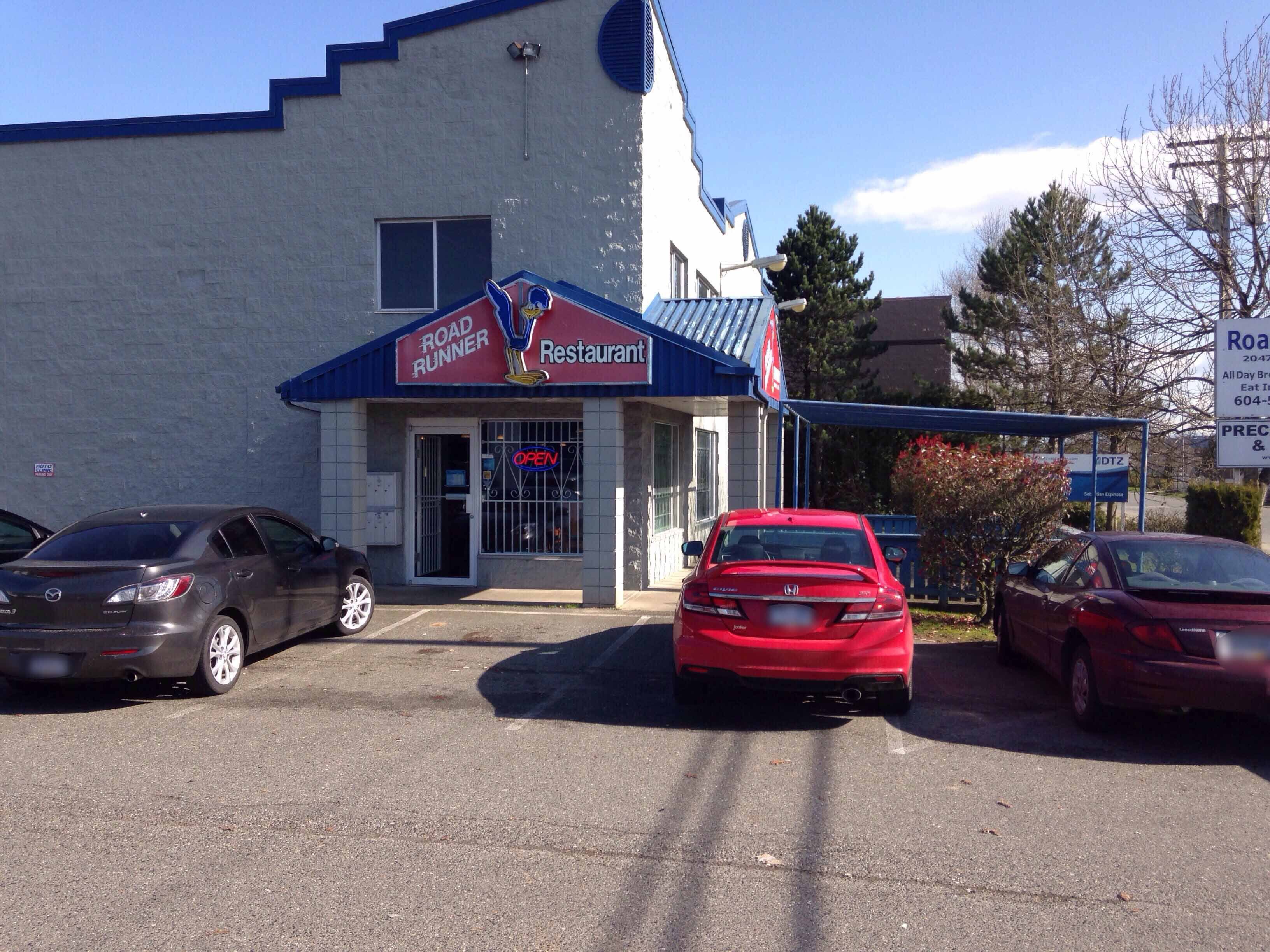 Road Runner Cafe Menu, Menu for Road Runner Cafe, City of Langley, Langley