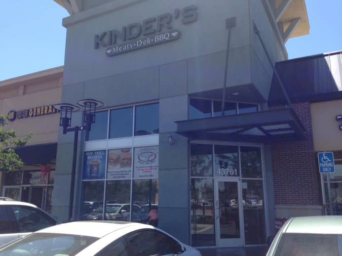 Kinders Deli Meats & BBQ Menu - Urbanspoon/Zomato