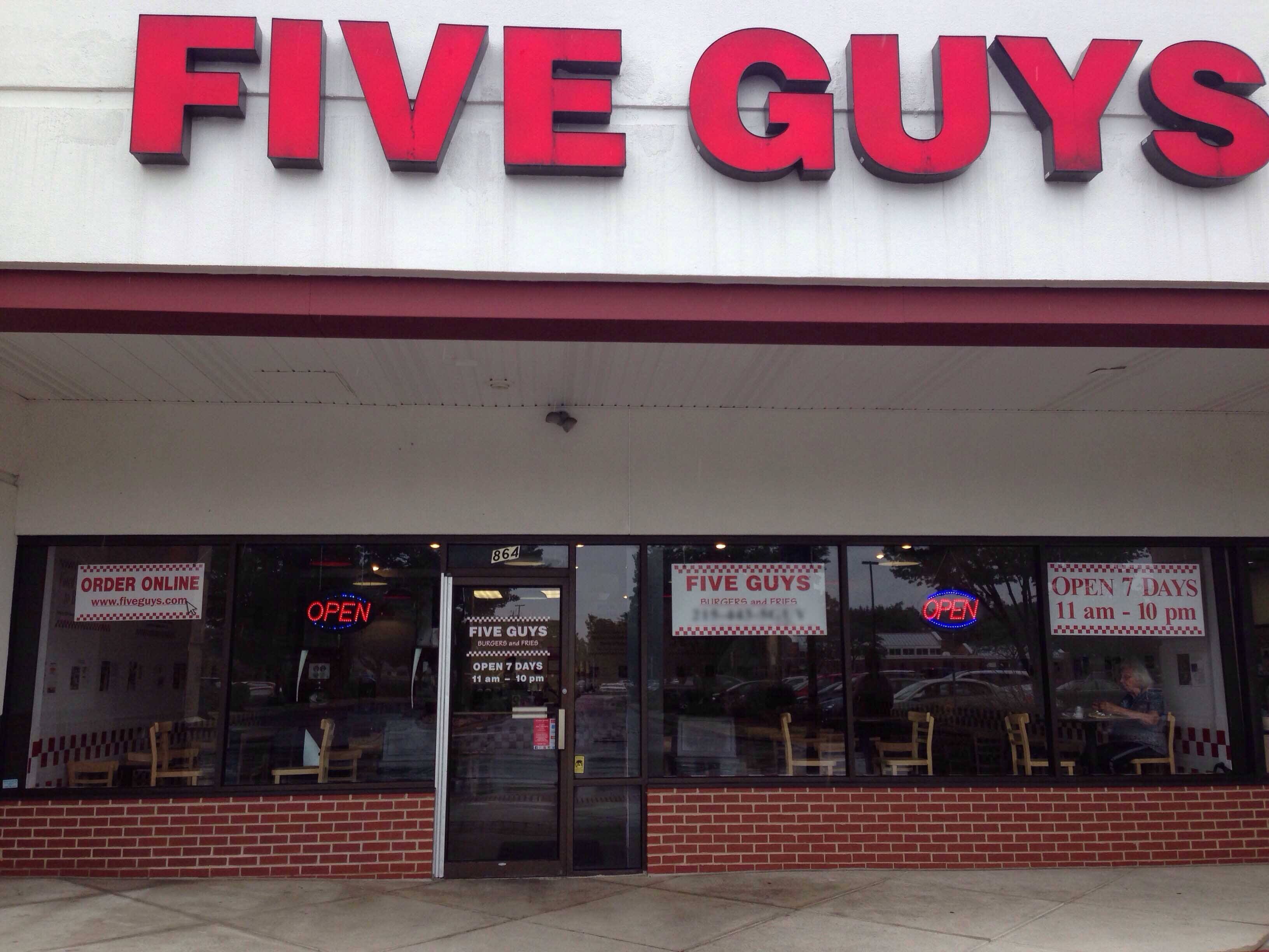 Five Guys Burgers and Fries, Warminster, Bucks County | Zomato